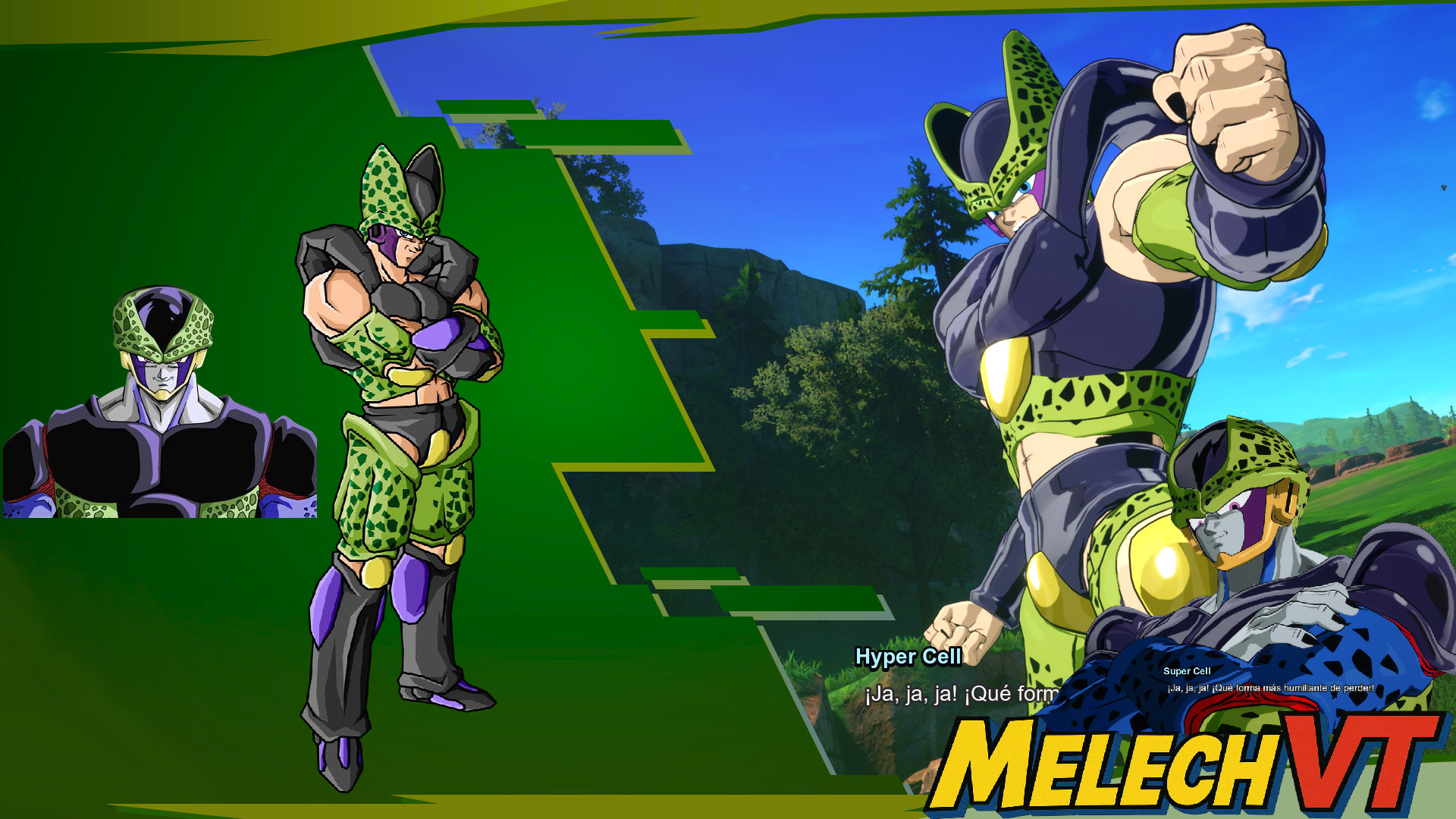 Super Cell AF + Hyper Cell [2 New Slots] Mod for Dragon Ball: Sparking ...