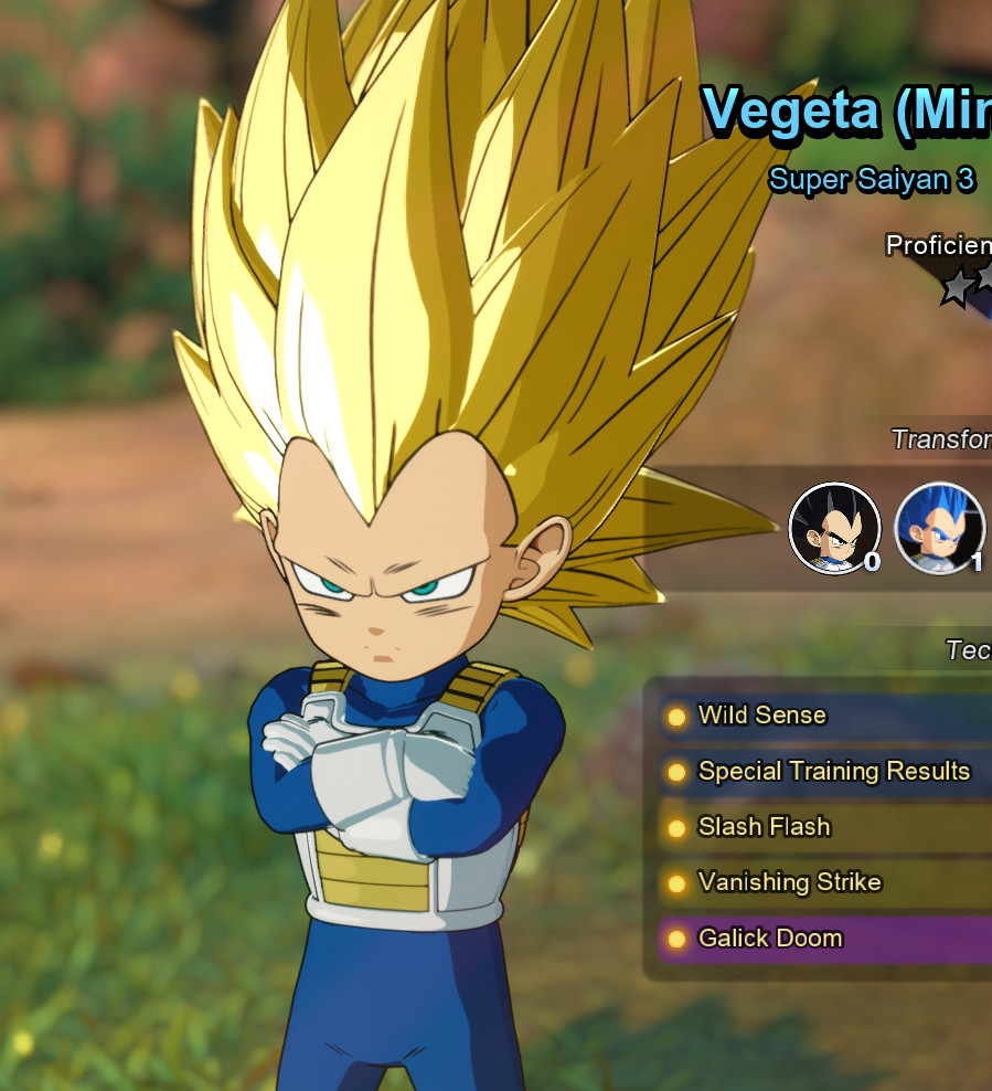 VEGETA SSBE MINI - [NEW SLOT] 6 MOVES Mod for Dragon Ball: Sparking ...