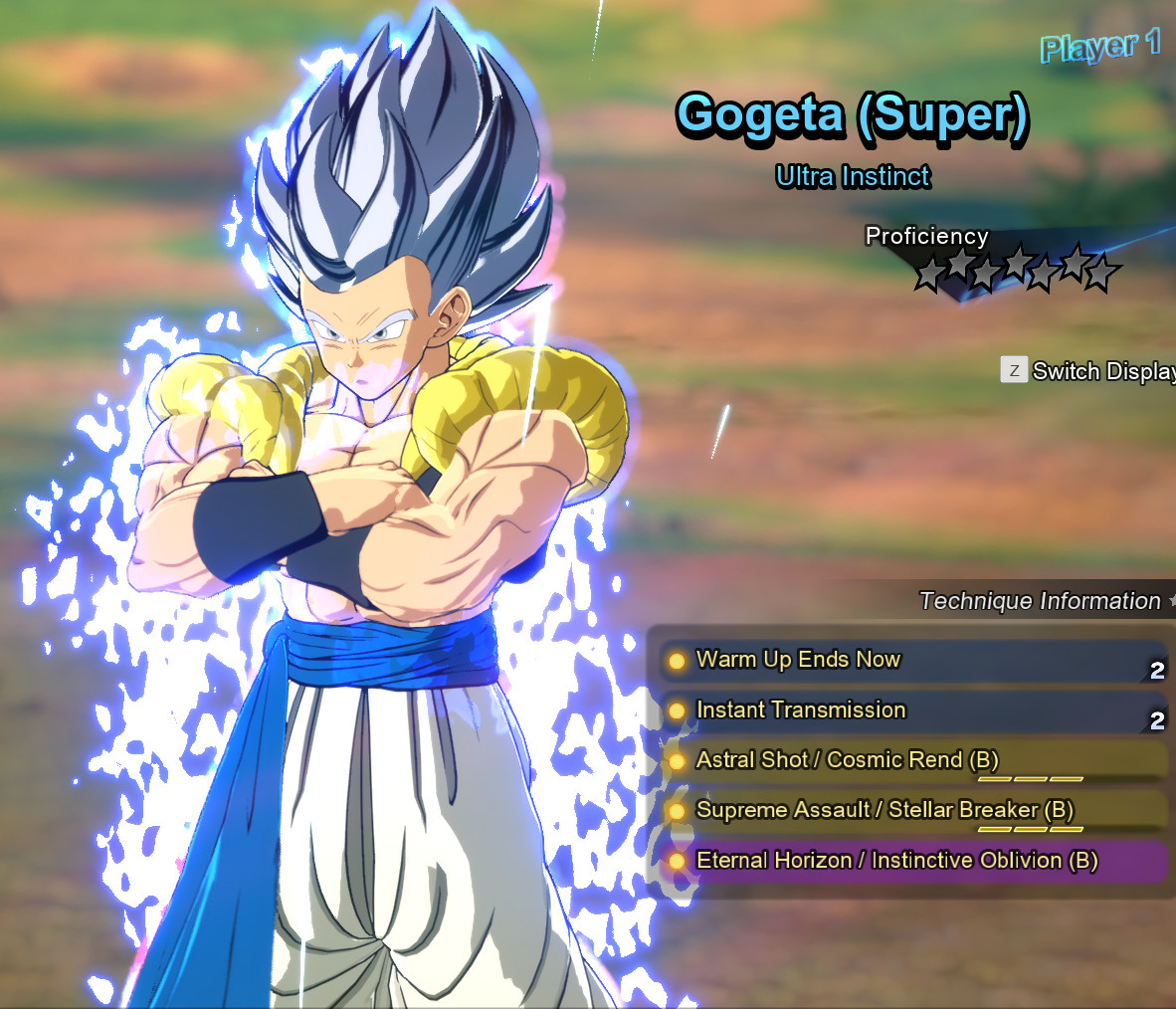 GOGETA UI - [NEW SLOT] Mod for Dragon Ball: Sparking! ZERO | DBSZ Mods