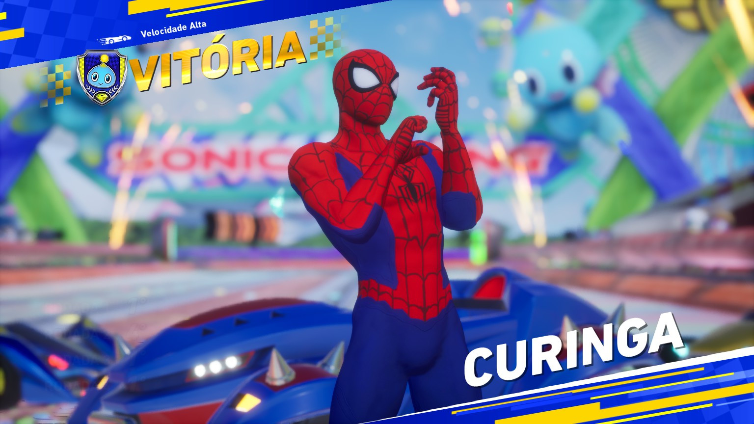 Spider-Man Mod for Sonic Racing: CrossWorlds | SR:CW Mods