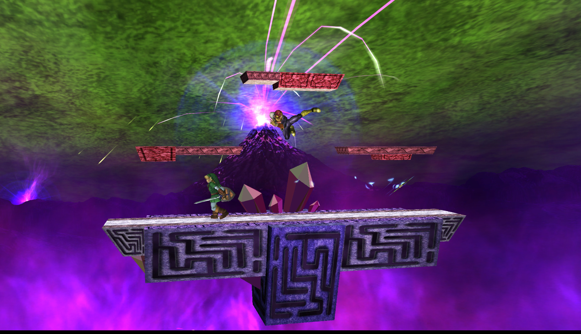Faithful N64 Battlefield (P+ 1:1) Mod for Super Smash Bros. Brawl ...