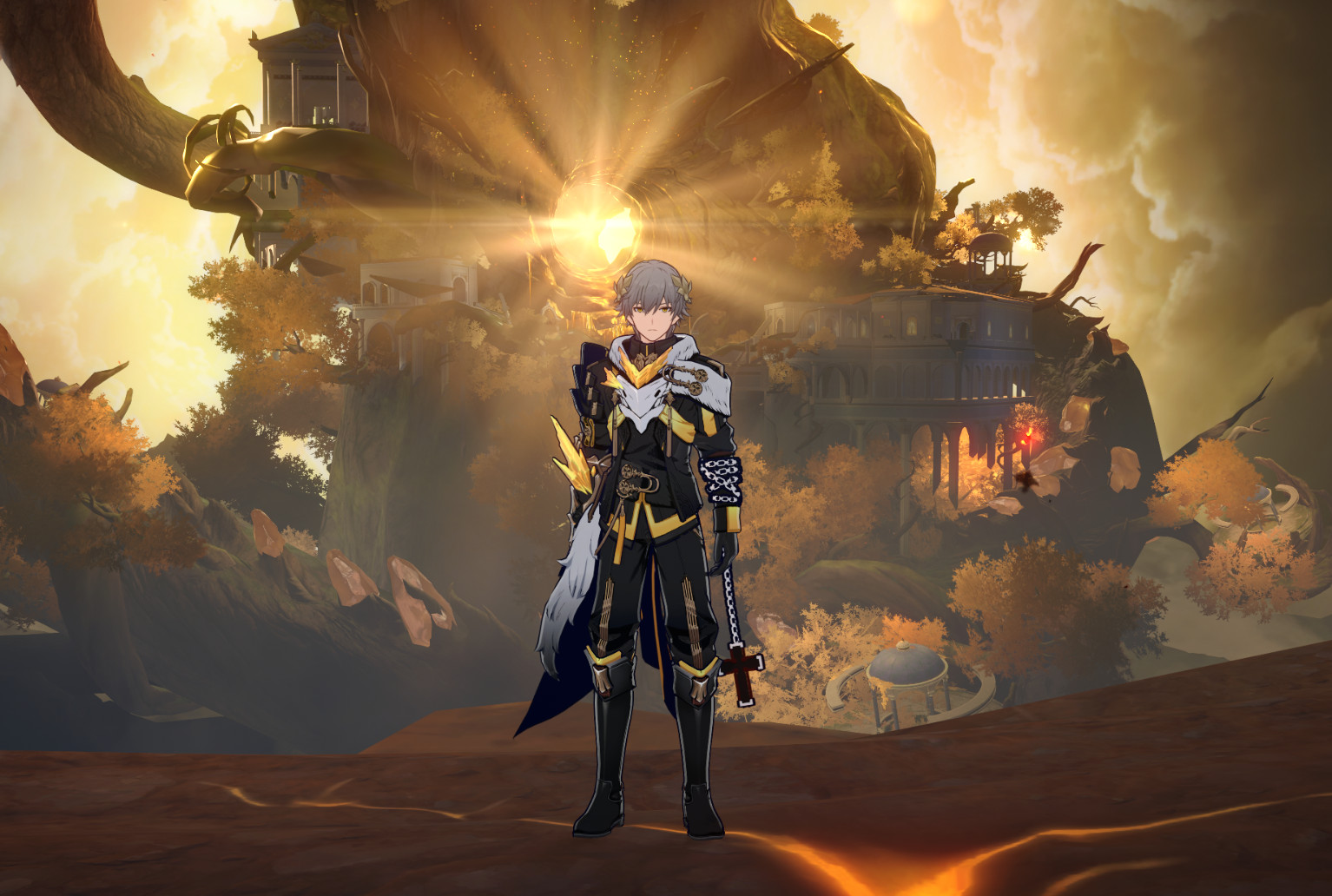 Caelus Templar – Trailblazer Outfit Reskin Mod for Honkai Star Rail ...