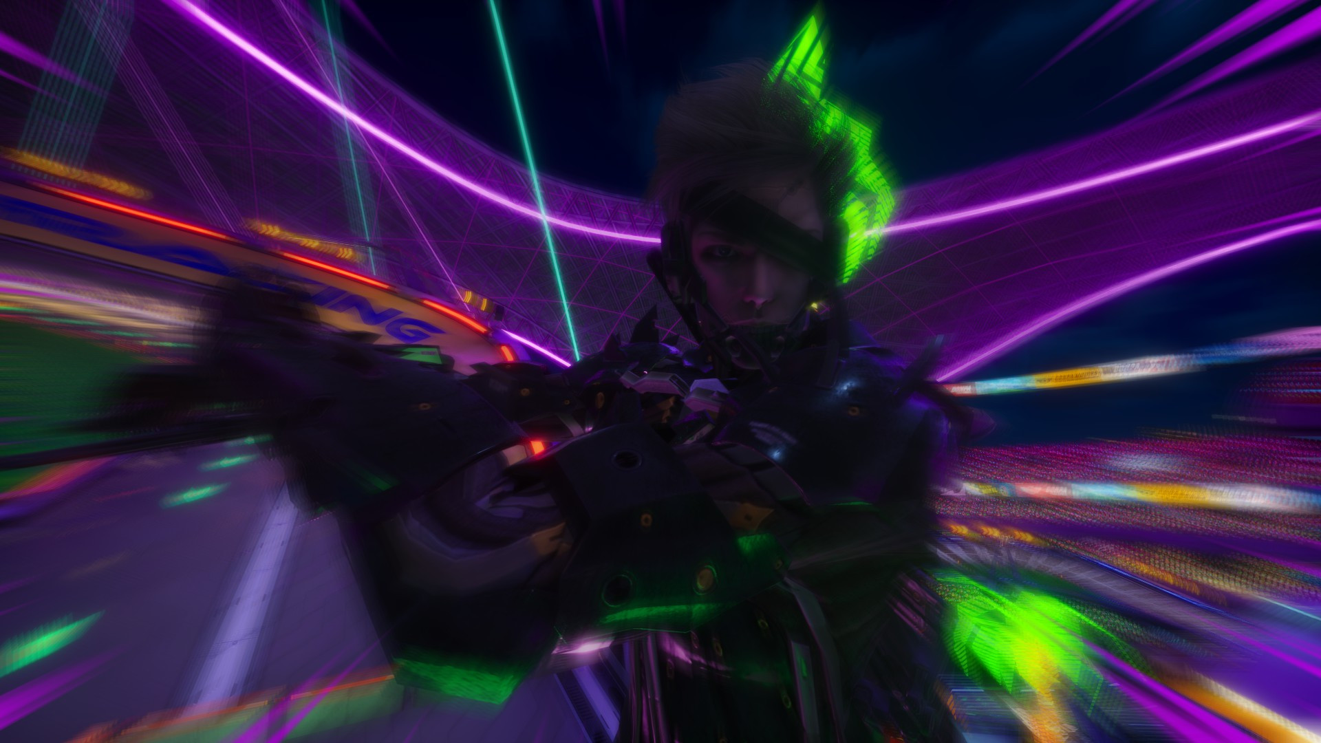 Raiden with Animations (MGR:R) Mod for Sonic Racing: CrossWorlds | SR ...