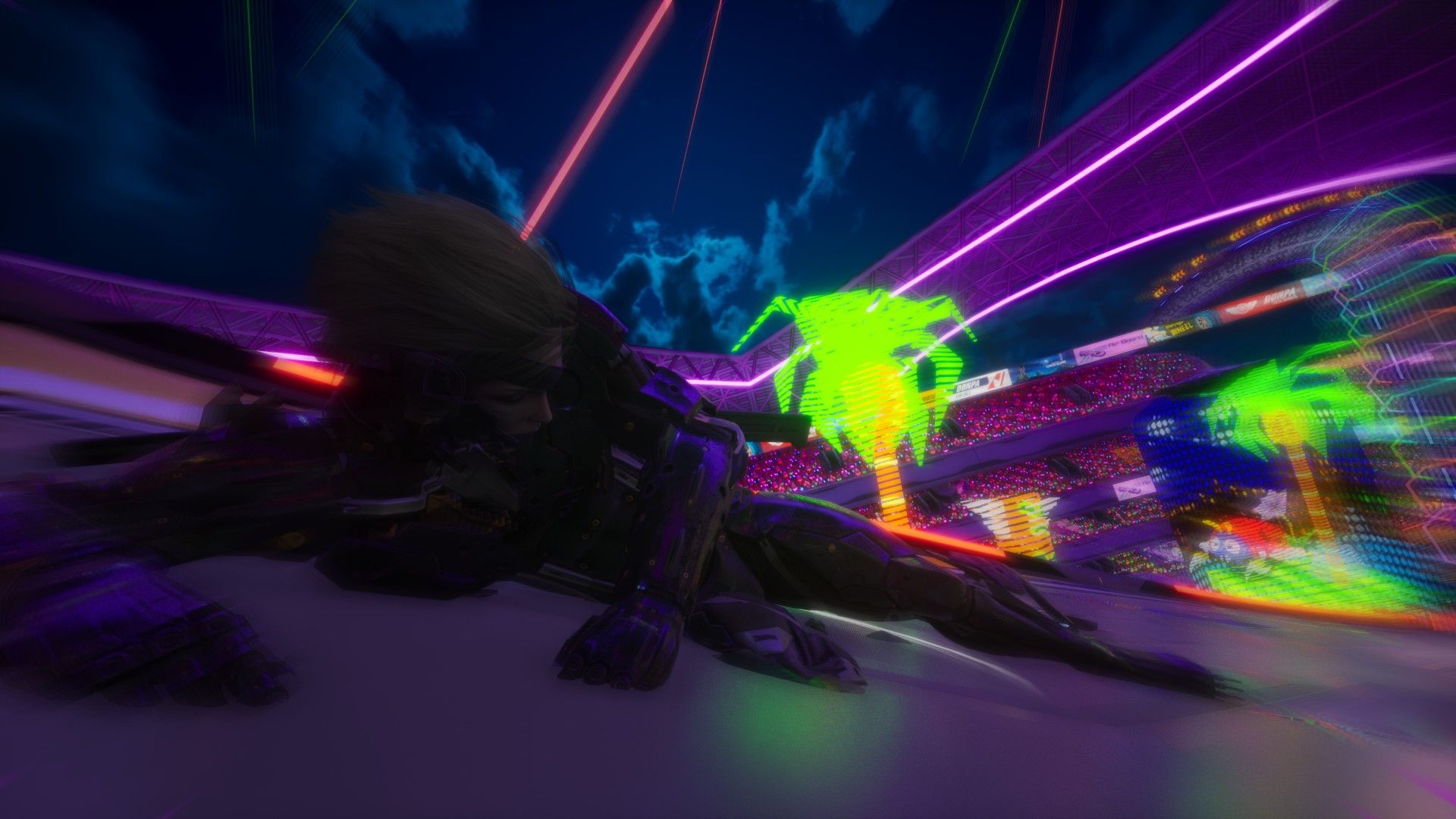 Raiden with Animations (MGR:R) Mod for Sonic Racing: CrossWorlds | SR ...