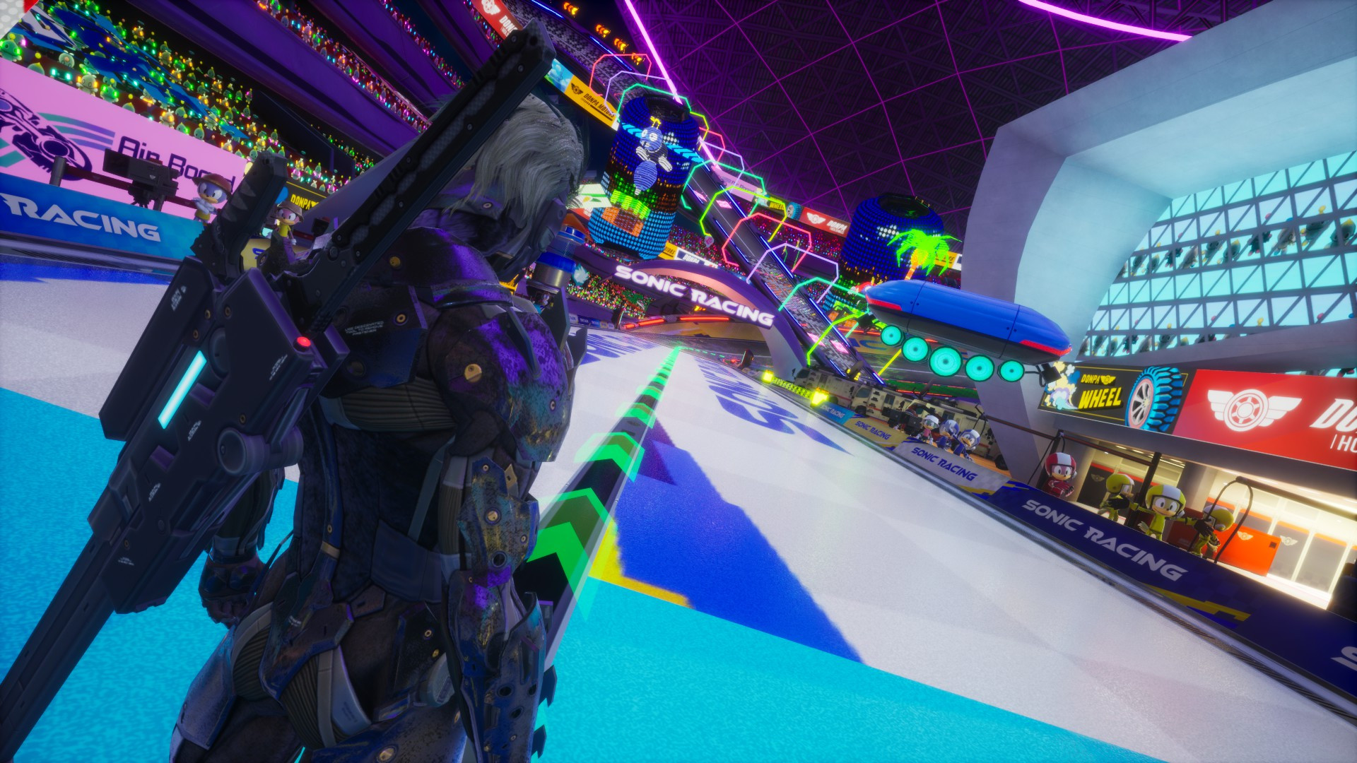 Raiden with Animations (MGR:R) Mod for Sonic Racing: CrossWorlds | SR ...