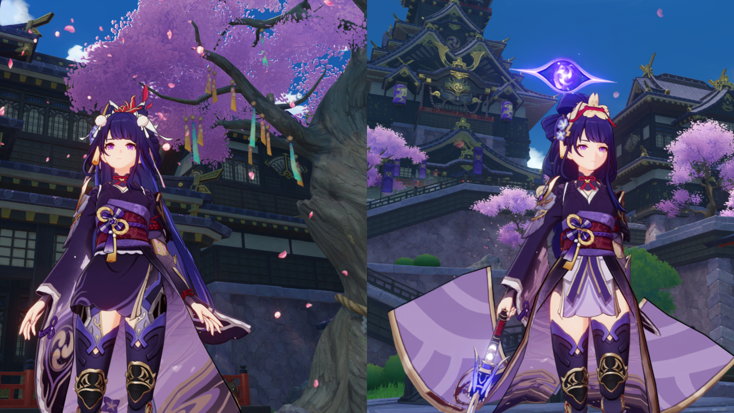 Raiden Shogun Redesign / Ei's Expanded Wardrobe Mod for Genshin Impact ...