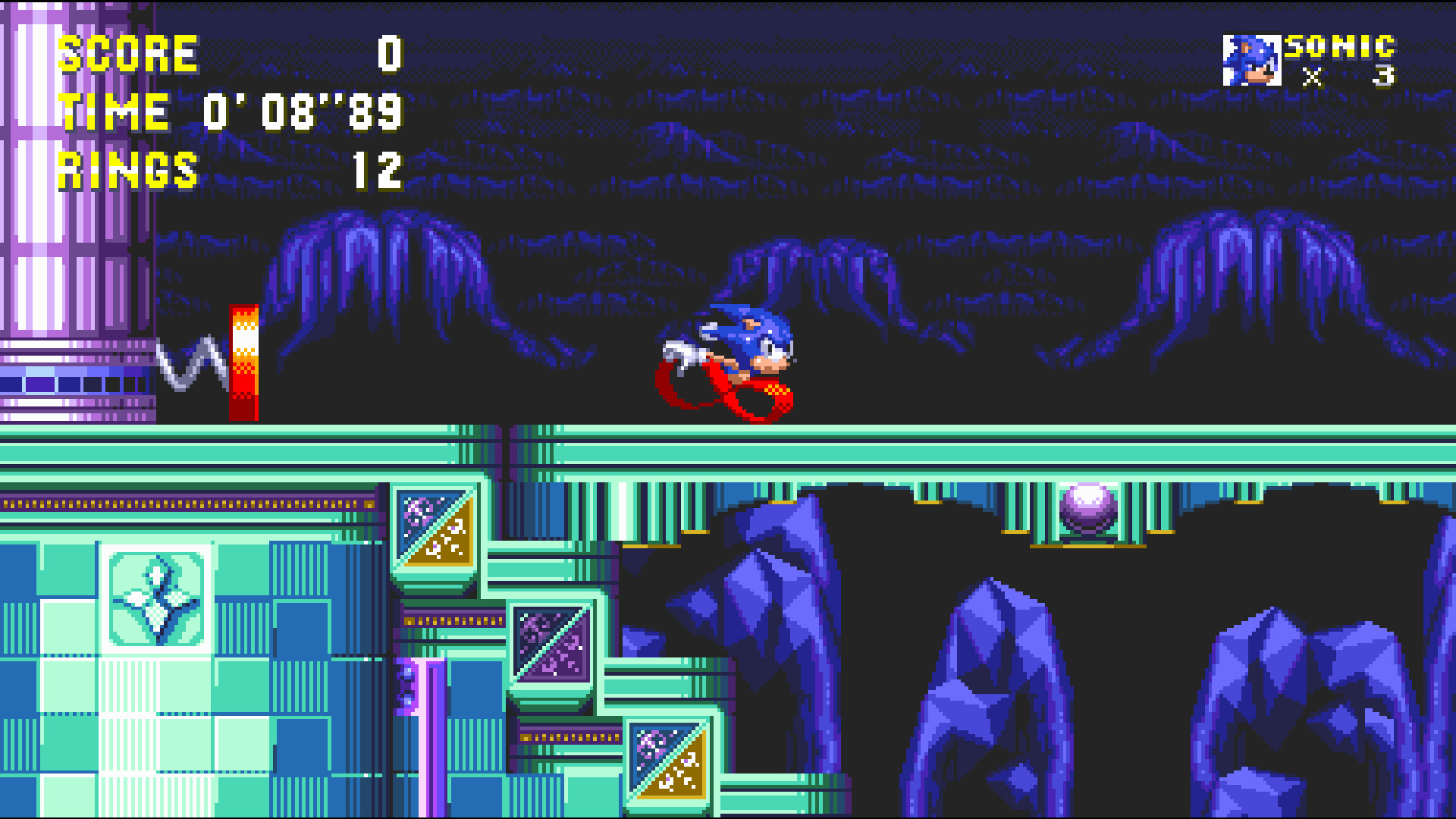 Sonic, but he suspects you. Mod for Sonic 3 A.I.R. | S3AIR Mods