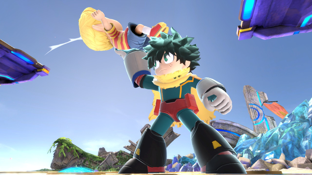 Deku Mega Man Mod for Super Smash Bros. Ultimate | SSBU Mods