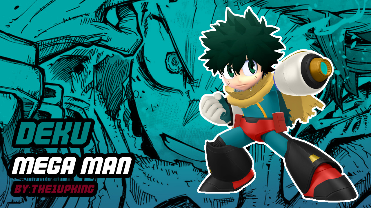 Deku Mega Man Mod for Super Smash Bros. Ultimate | SSBU Mods