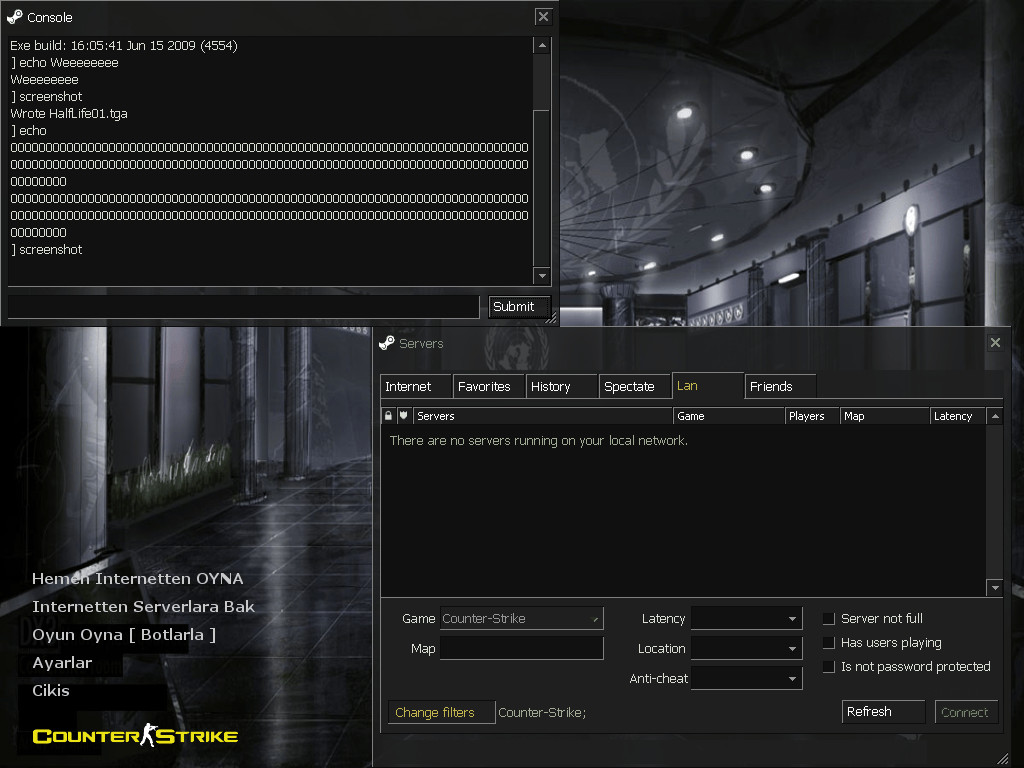Dark Gray Classic GUI Mod for Counter-Strike 1.6 | CS1.6 Mods