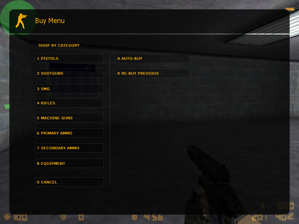 Dark Gray Classic GUI Mod for Counter-Strike 1.6 | CS1.6 Mods