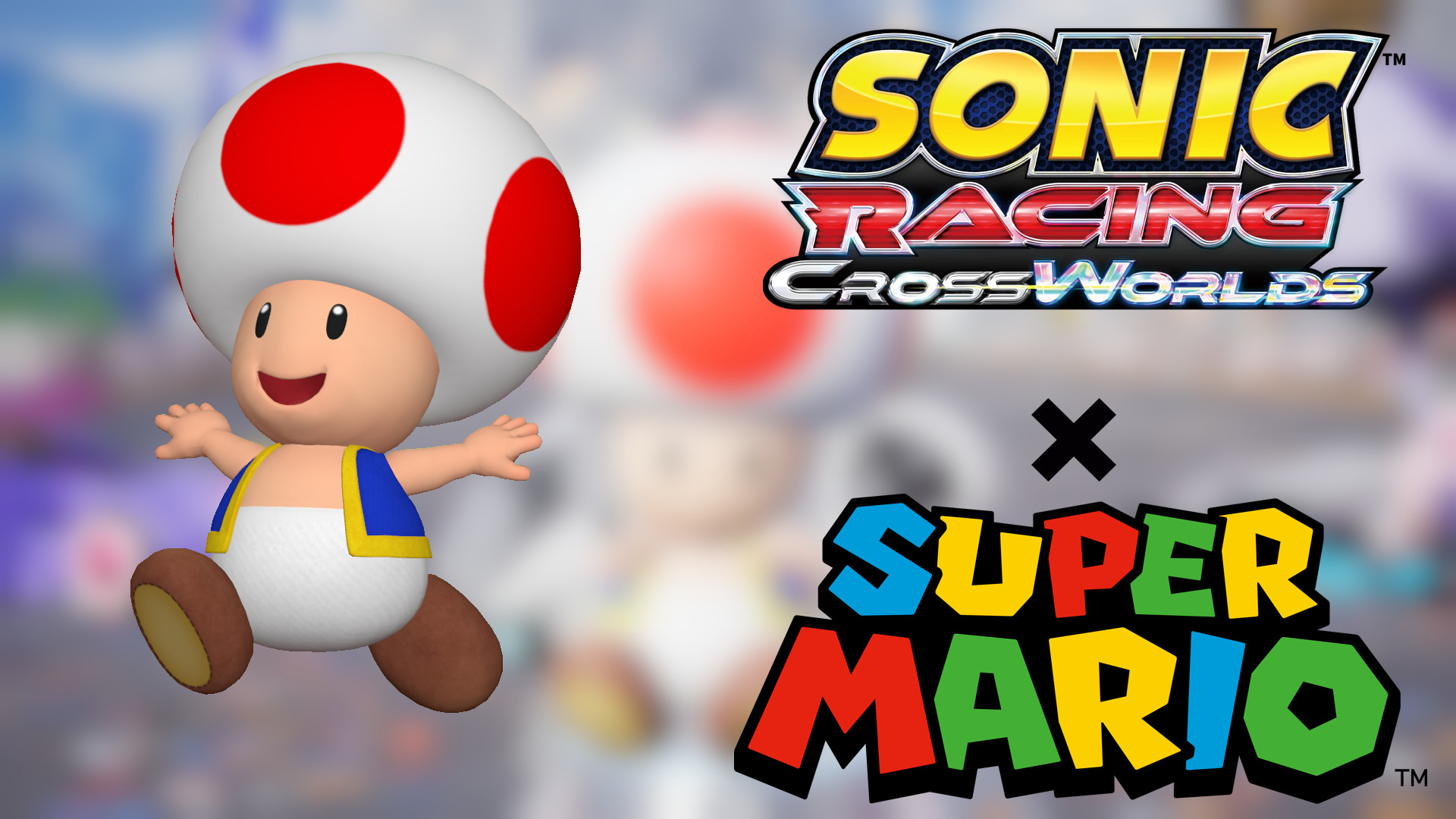 Toad Mod for Sonic Racing: CrossWorlds | SR:CW Mods