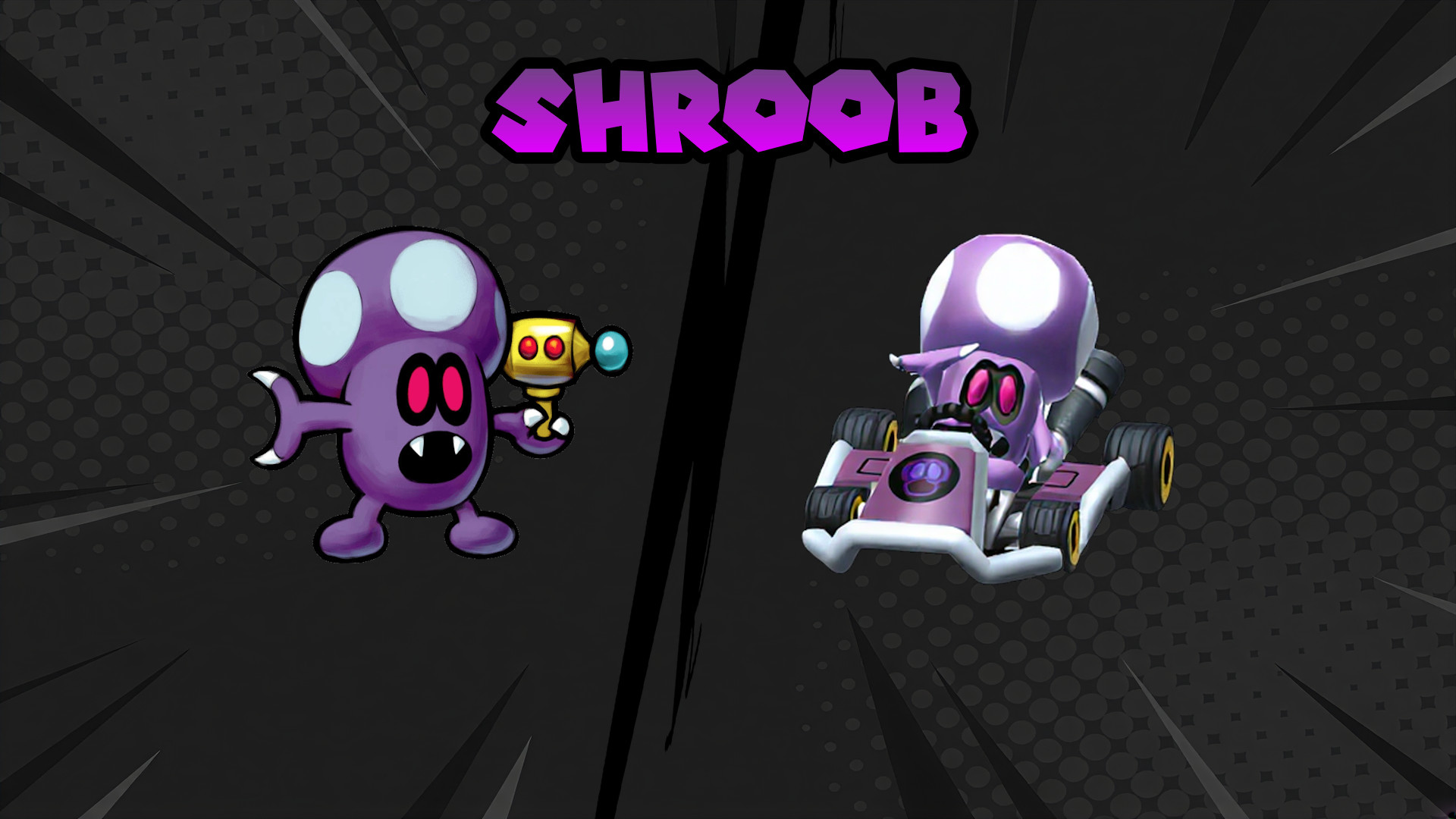 Shroob Mod for Mario Kart 7 | MK7 Mods