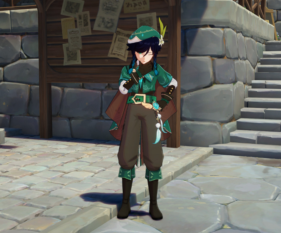 Witch Venti Mod for Genshin Impact | GI Mods