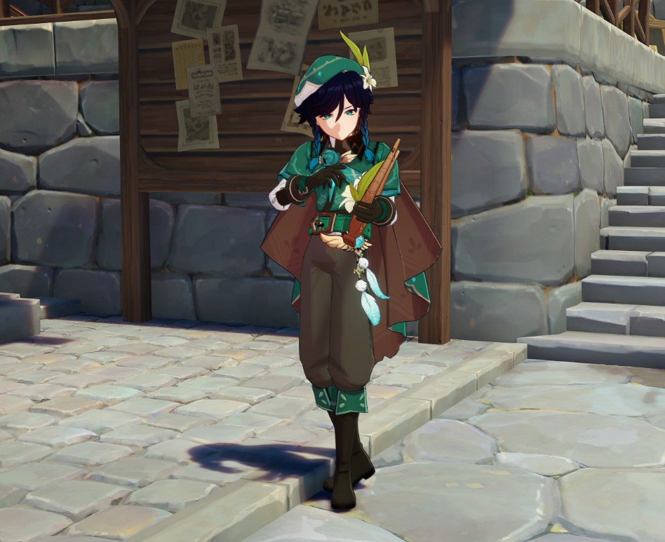 Witch Venti Mod for Genshin Impact | GI Mods