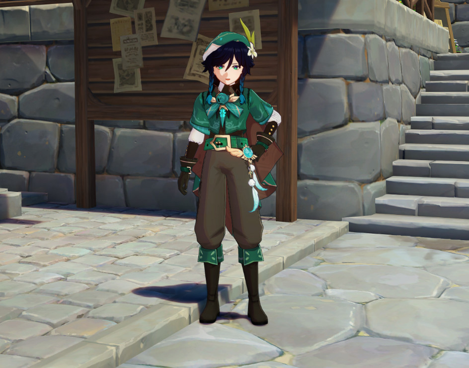 Witch Venti Mod for Genshin Impact | GI Mods