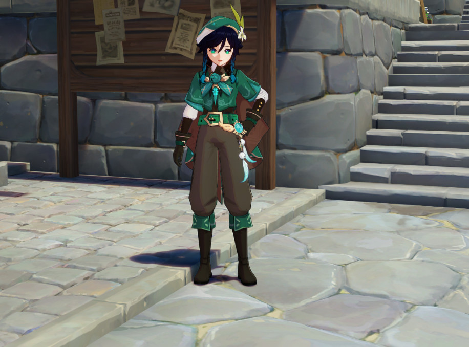 Witch Venti Mod for Genshin Impact | GI Mods