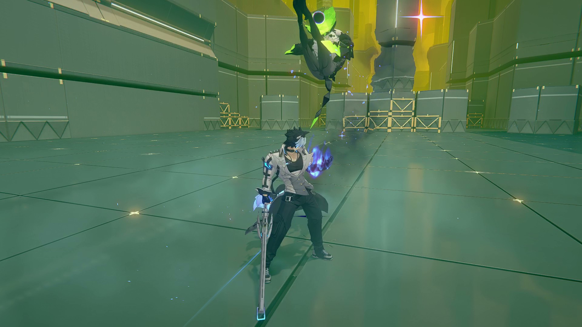 Manato Blue Glowing Effect Mod for Zenless Zone Zero | ZZZ Mods