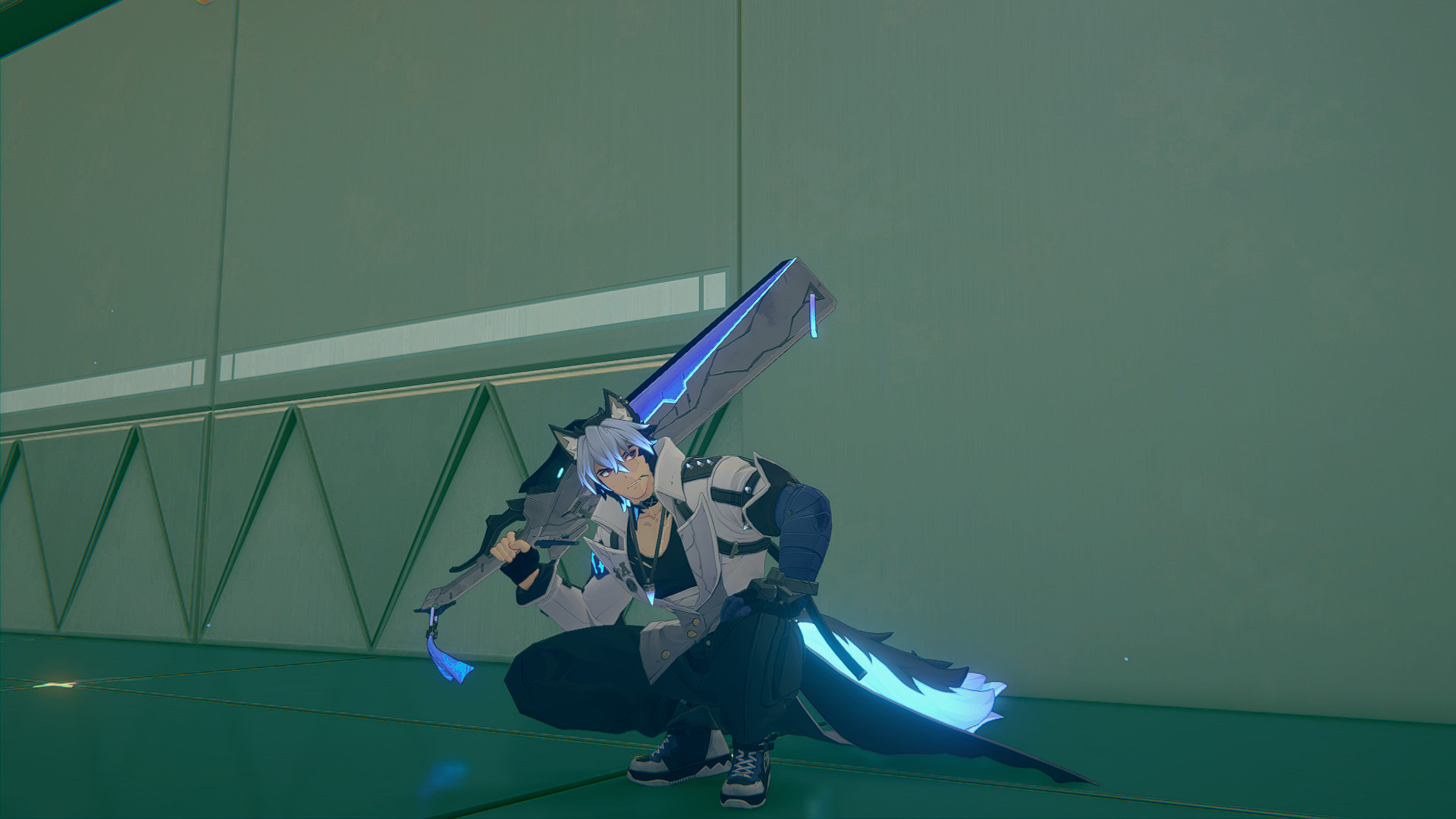 Manato Blue Glowing Effect Mod for Zenless Zone Zero | ZZZ Mods