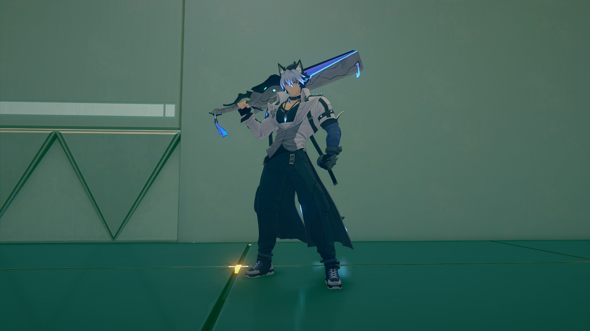 Manato Blue Glowing Effect Mod for Zenless Zone Zero | ZZZ Mods