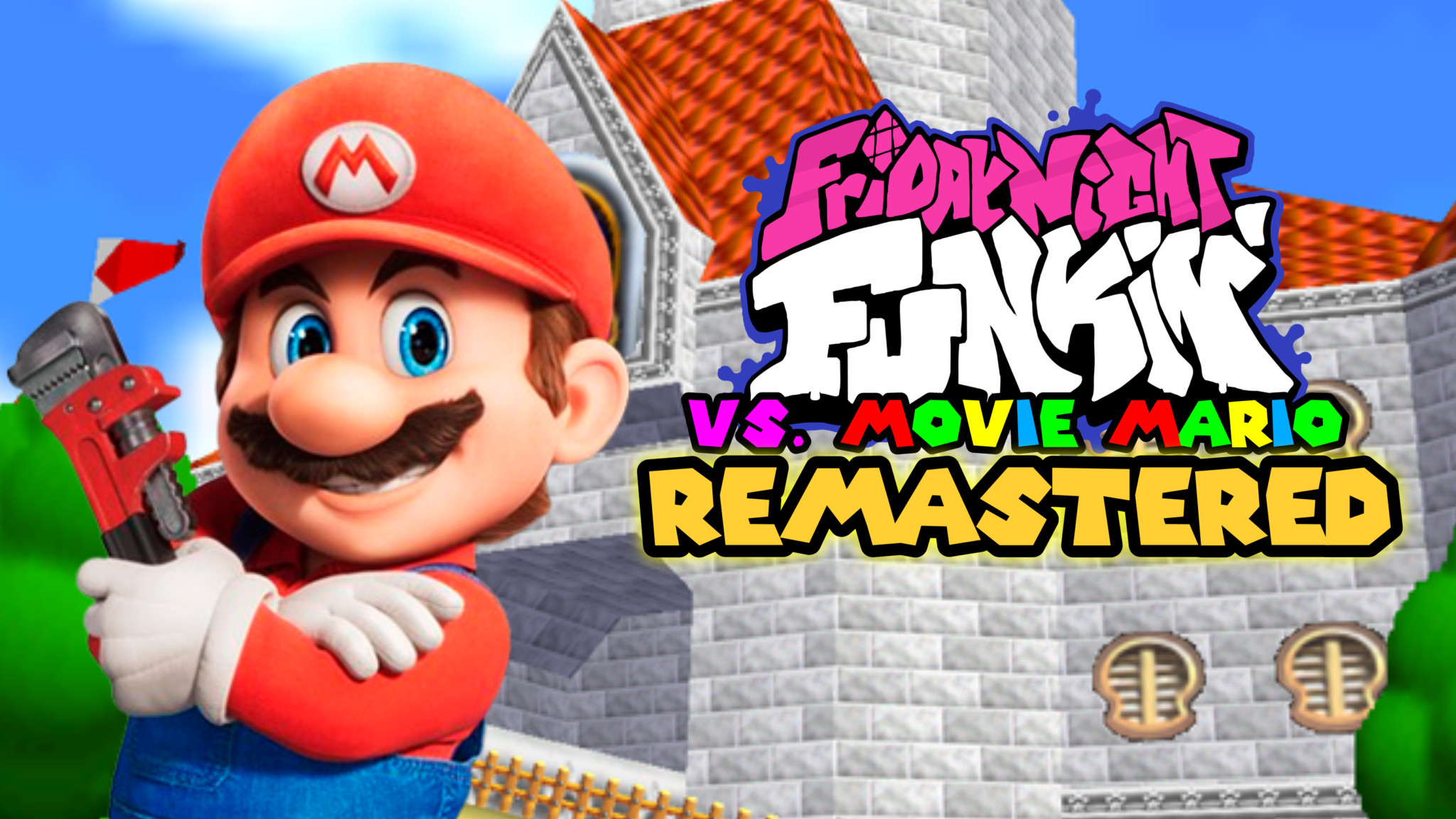 Vs. Movie Mario REMASTERED Mod for Friday Night Funkin' | FNF Mods