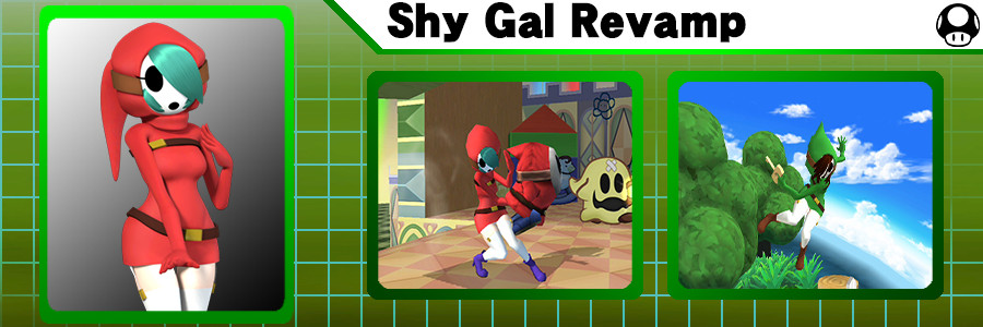 Shy Gal Revamp Mod for Super Smash Bros. Brawl | Brawl Mods