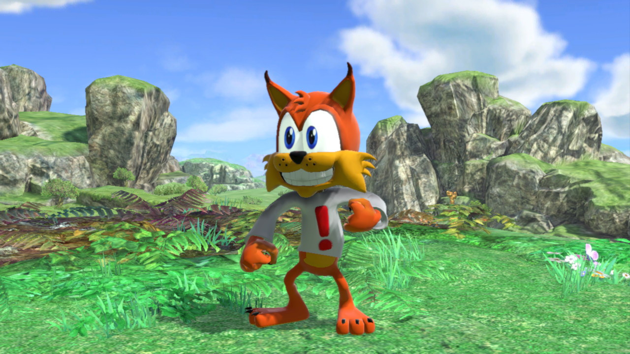 Bubsy The Bobcat Mod for Super Smash Bros. Ultimate | SSBU Mods