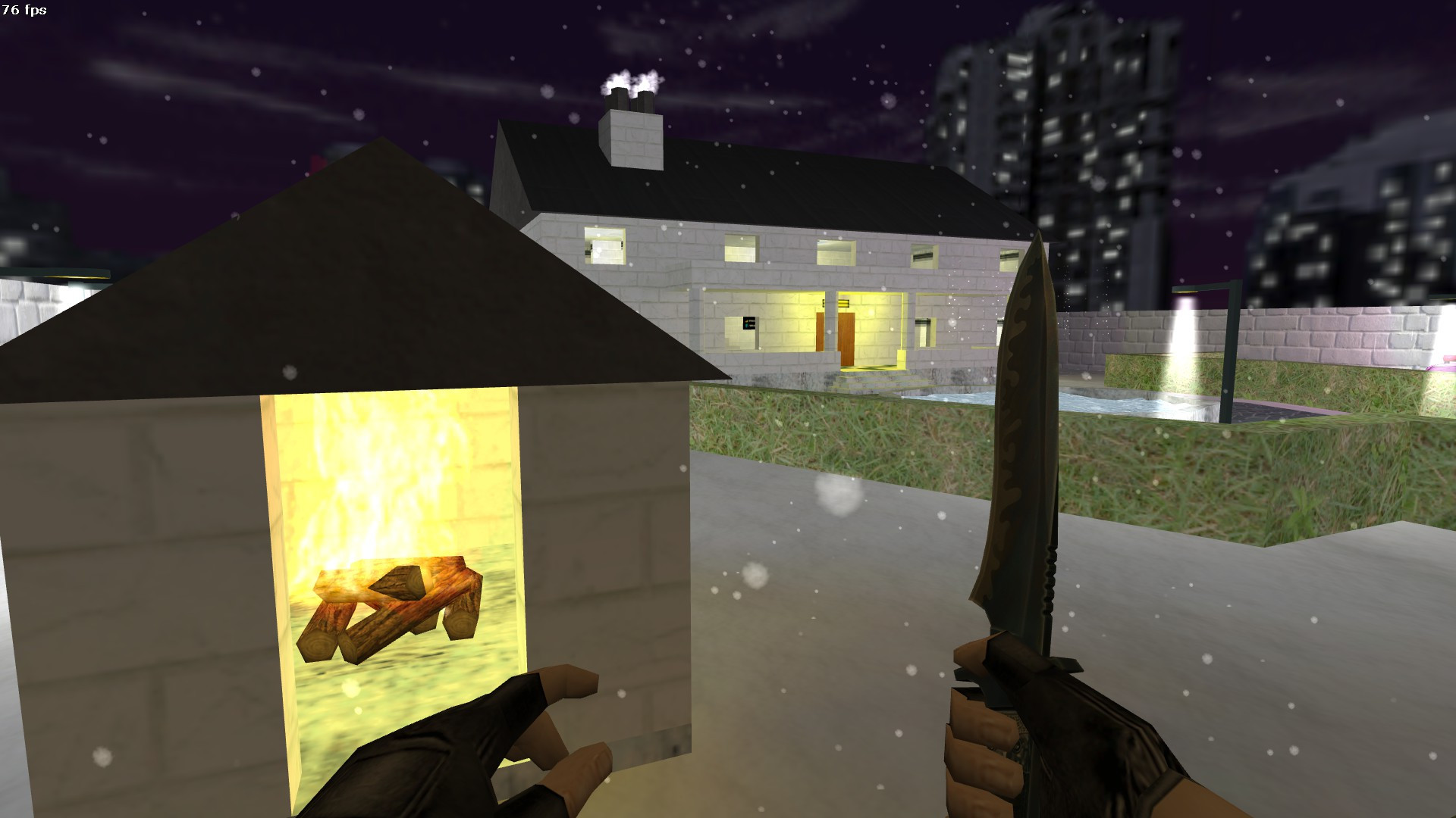 cs_mansion_night Mod for Counter-Strike 1.6 | CS1.6 Mods
