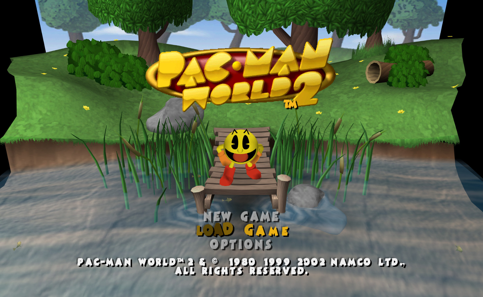 Widescreen Compatible Menu Mod for Pac-Man World 2 | PMW2 Mods
