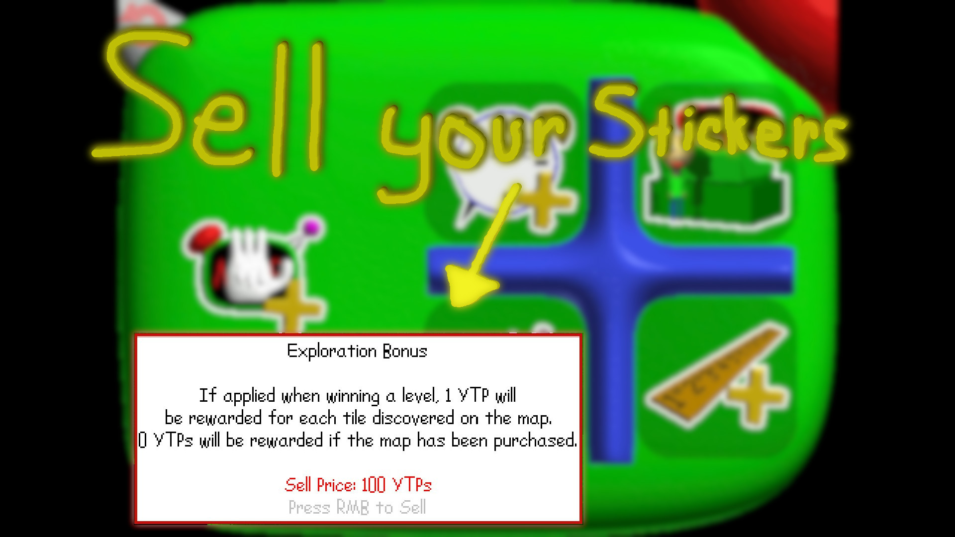 (0.14.X) BB+ Stickers Sell Mod for Baldi's Basics | Baldi Mods