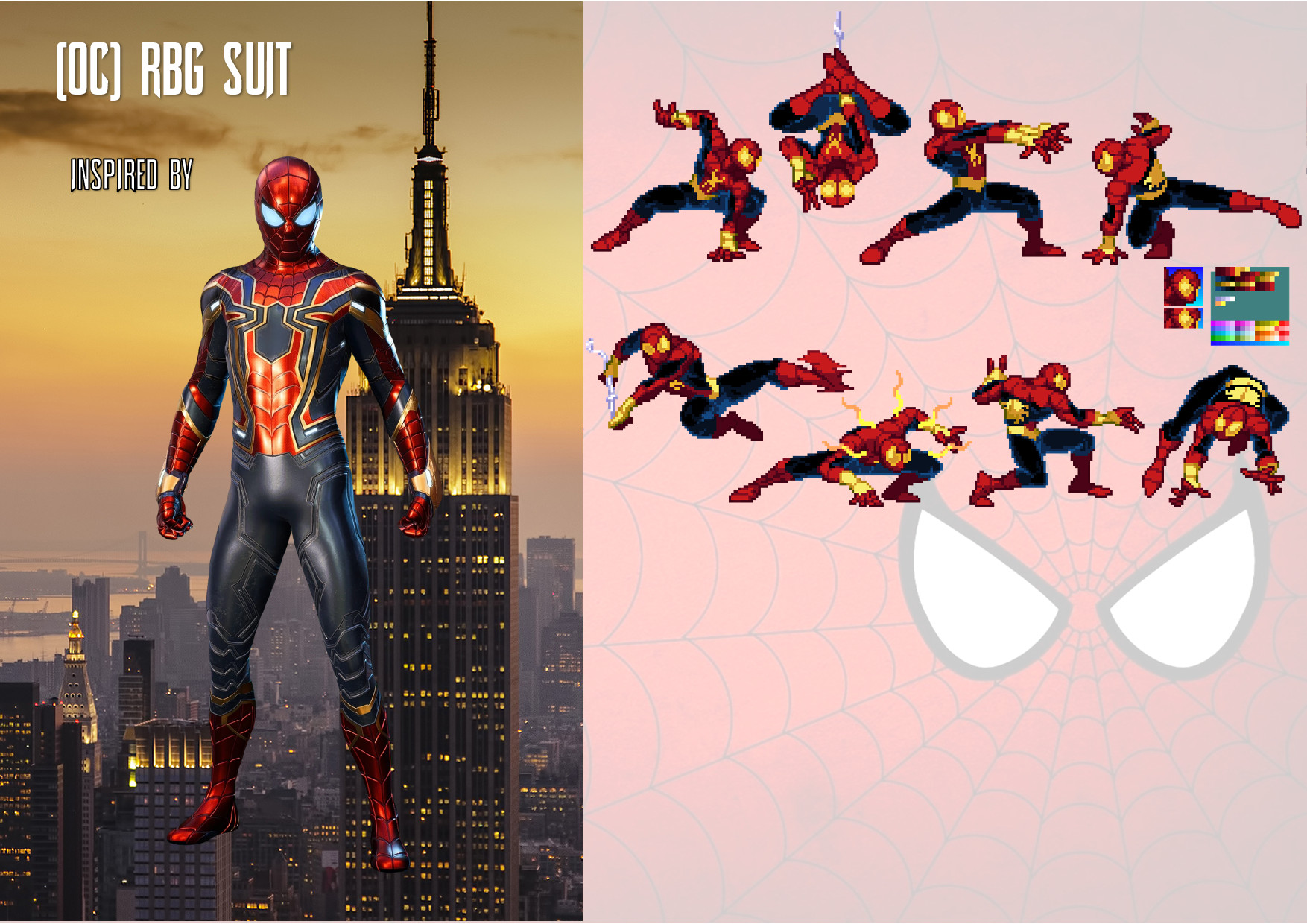 Spider-Man Variants Palette Pack Mod for MARVEL Cosmic Invasion | MCI Mods