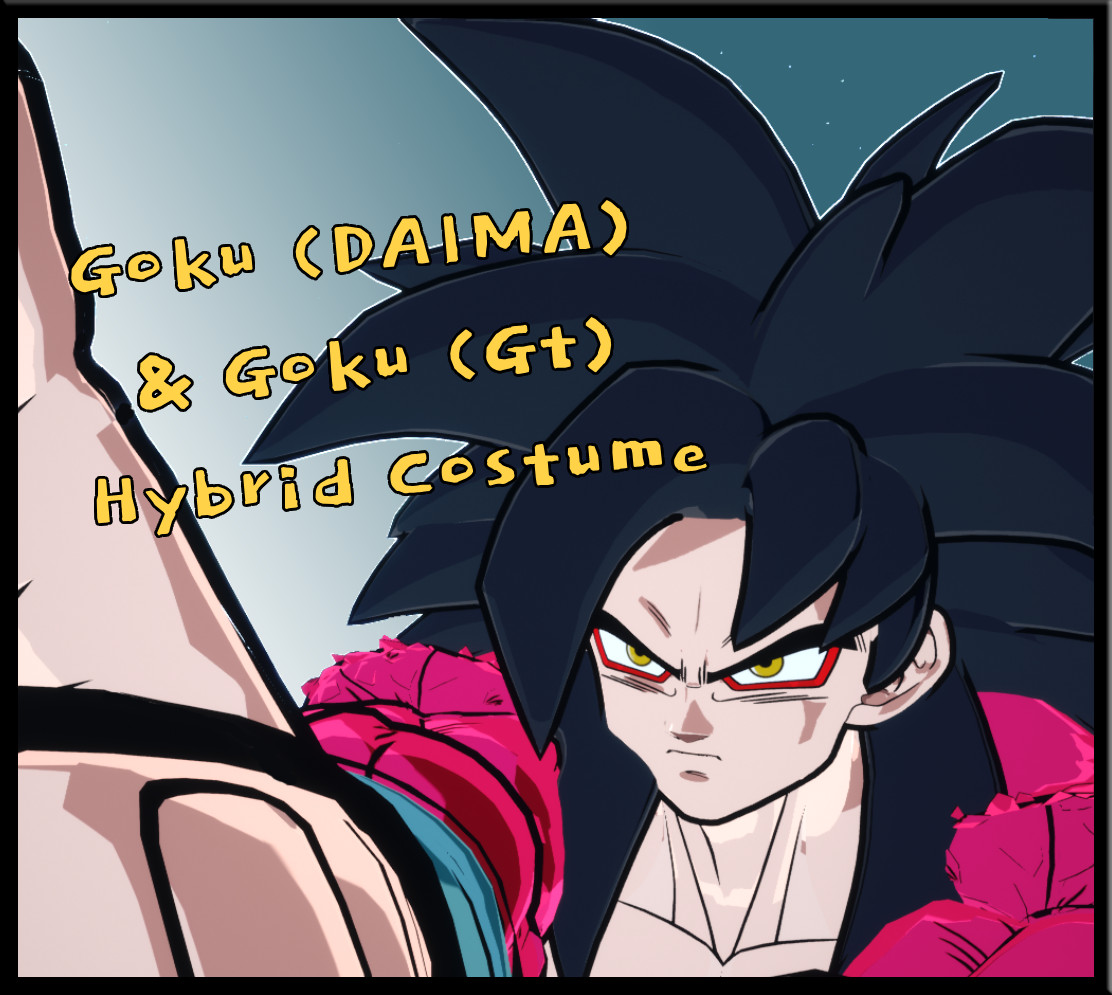 Goku (GT) & (DAIMA) Hybrid Mod for Dragon Ball: Sparking! ZERO | DBSZ Mods