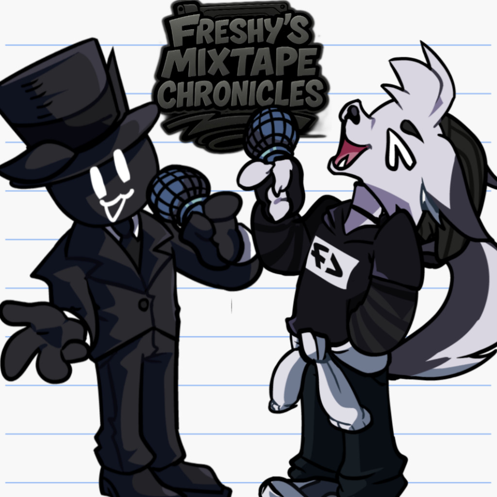 Freshy & Wolfz Sprites Mod for Friday Night Funkin' | FNF Mods