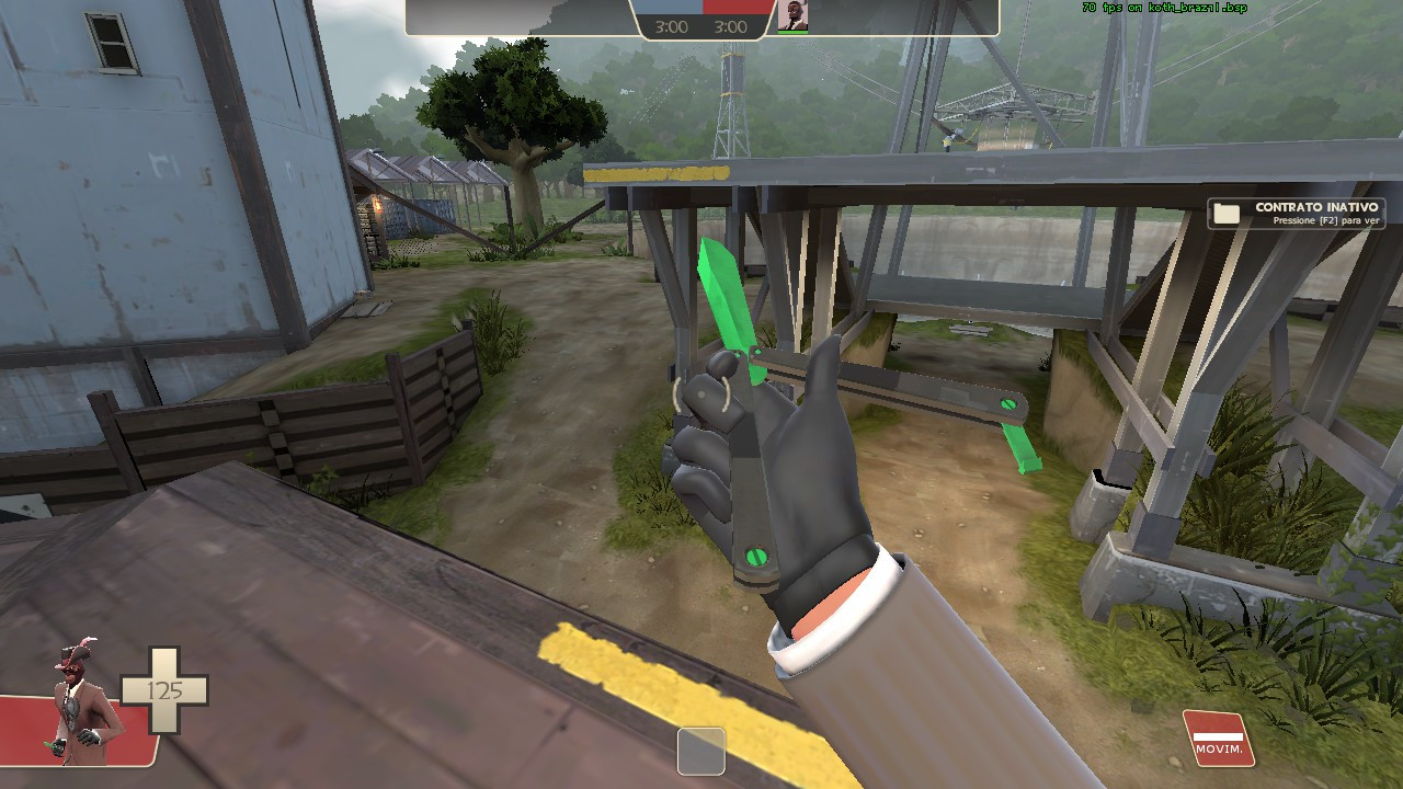 Emerald Butterfly Knife Mod for Team Fortress 2 | TF2 Mods