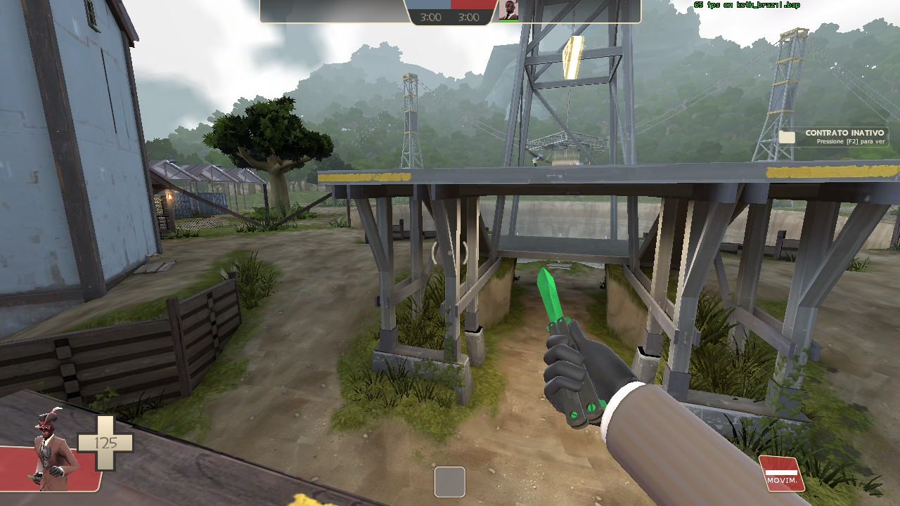 Emerald Butterfly Knife Mod for Team Fortress 2 | TF2 Mods