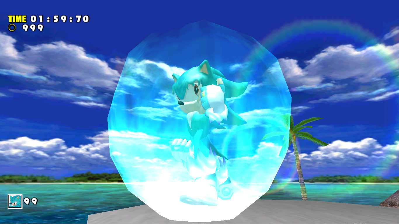 Flare the Hedgehog over Sonic Mod for Sonic Adventure DX | SADX Mods