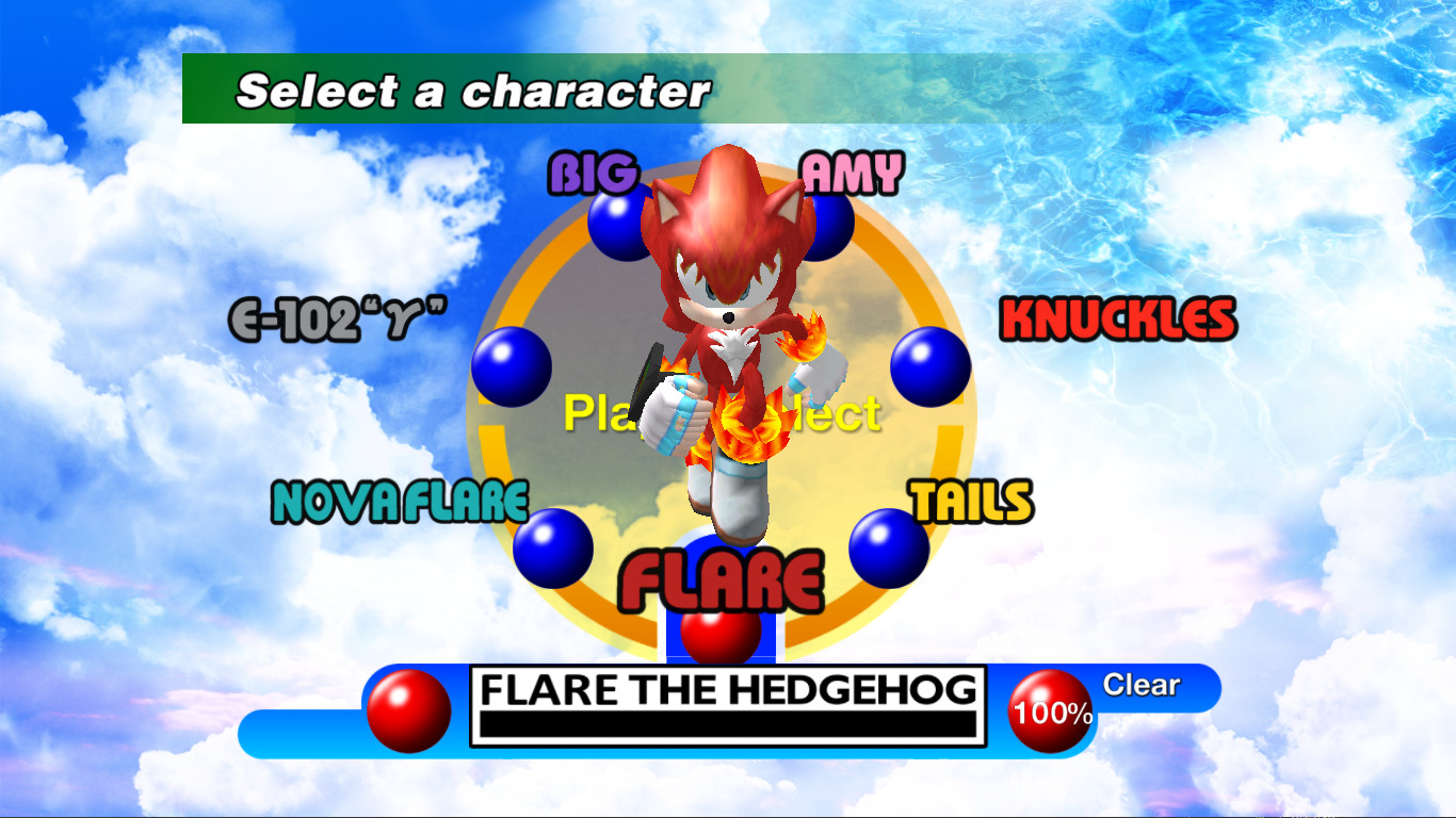 Flare the Hedgehog over Sonic Mod for Sonic Adventure DX | SADX Mods