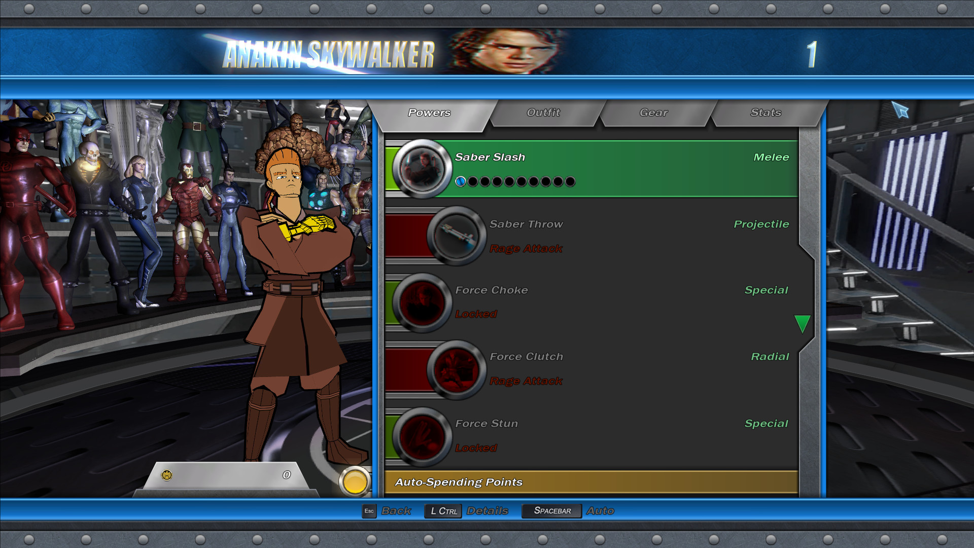 Anakin Skywalker - Clone Wars 2003 Mod for Marvel: Ultimate Alliance ...
