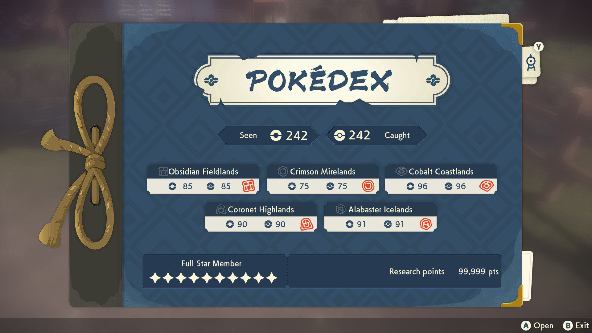 100% Save File Mod for Pokémon Legends: Arceus | PLA Mods