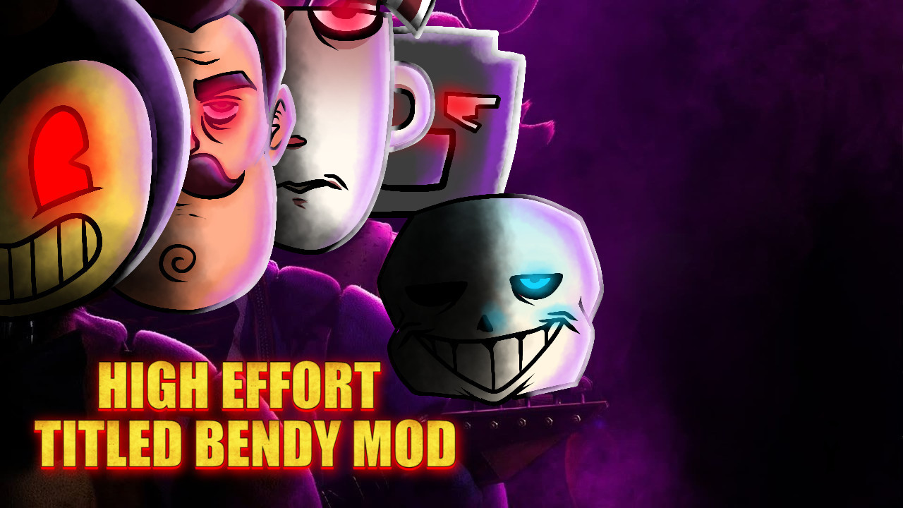 High-Effort Titled Bendy Mod - V5 Mod for Friday Night Funkin' | FNF Mods