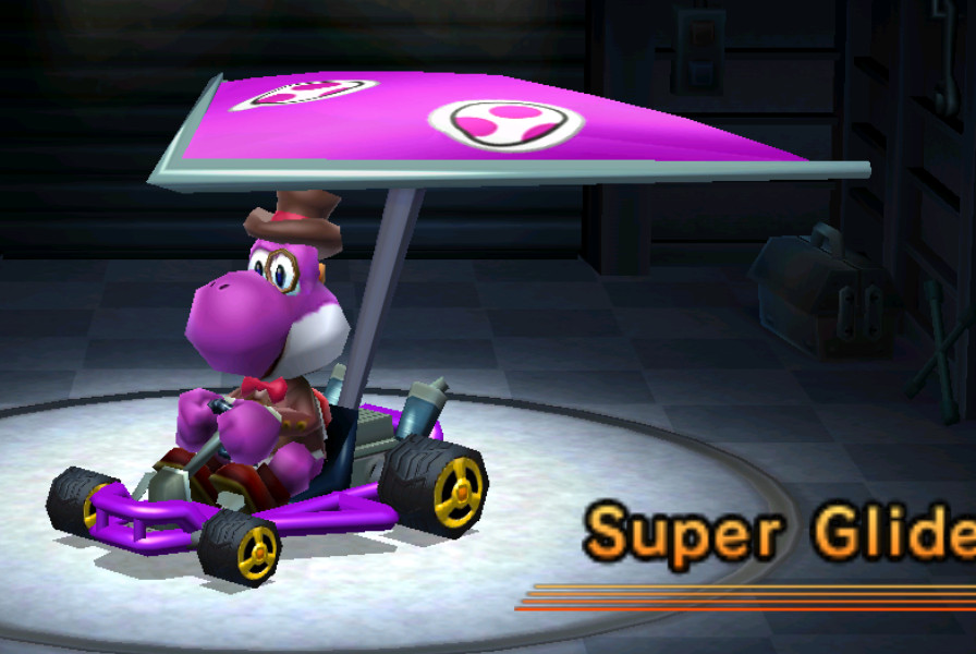 Yoshi (Aristocrat) Mod for Mario Kart 7 | MK7 Mods