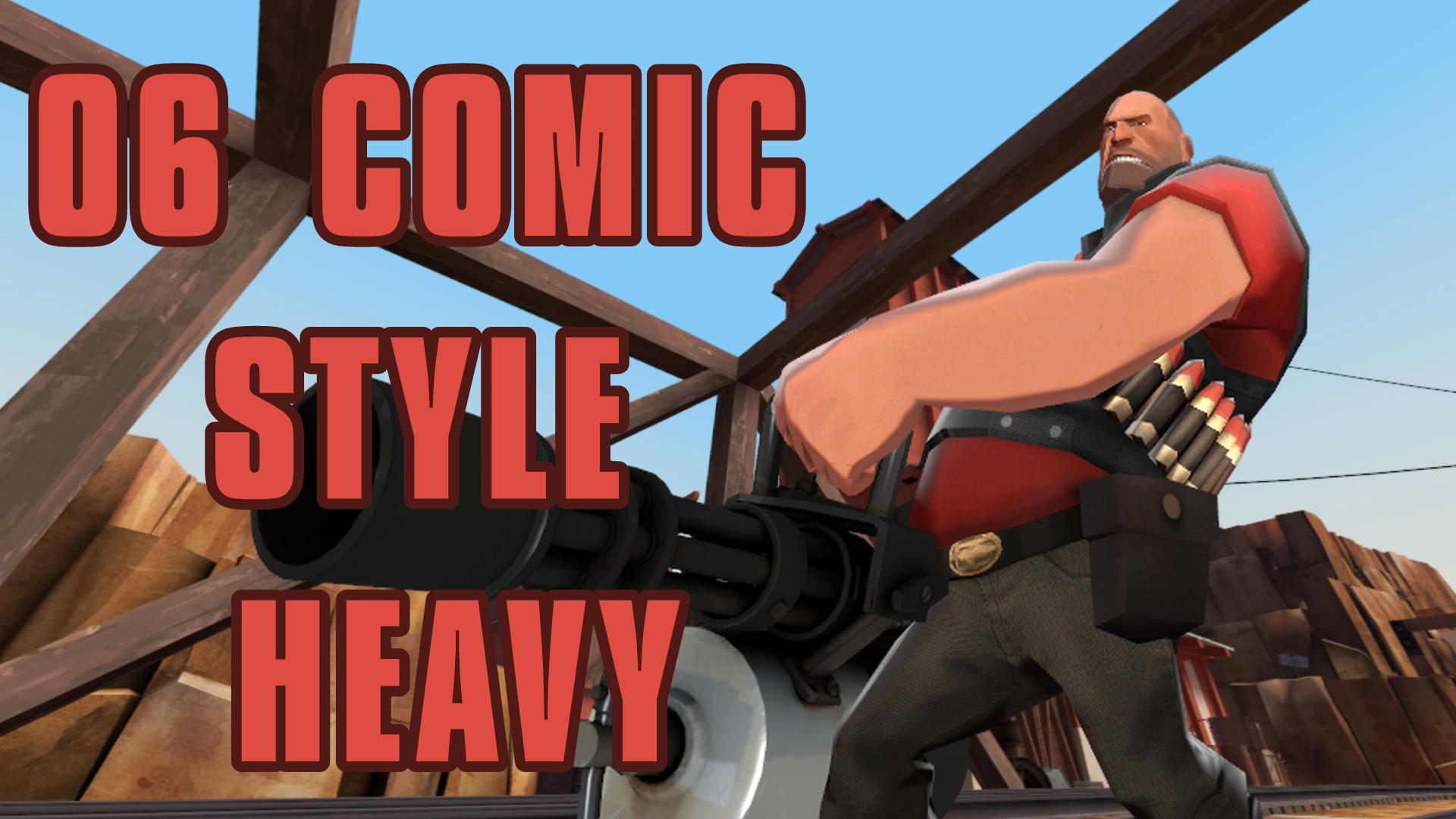 '06 Comic Style Heavy Mod for Pre-Fortress 2 | PF2 Mods