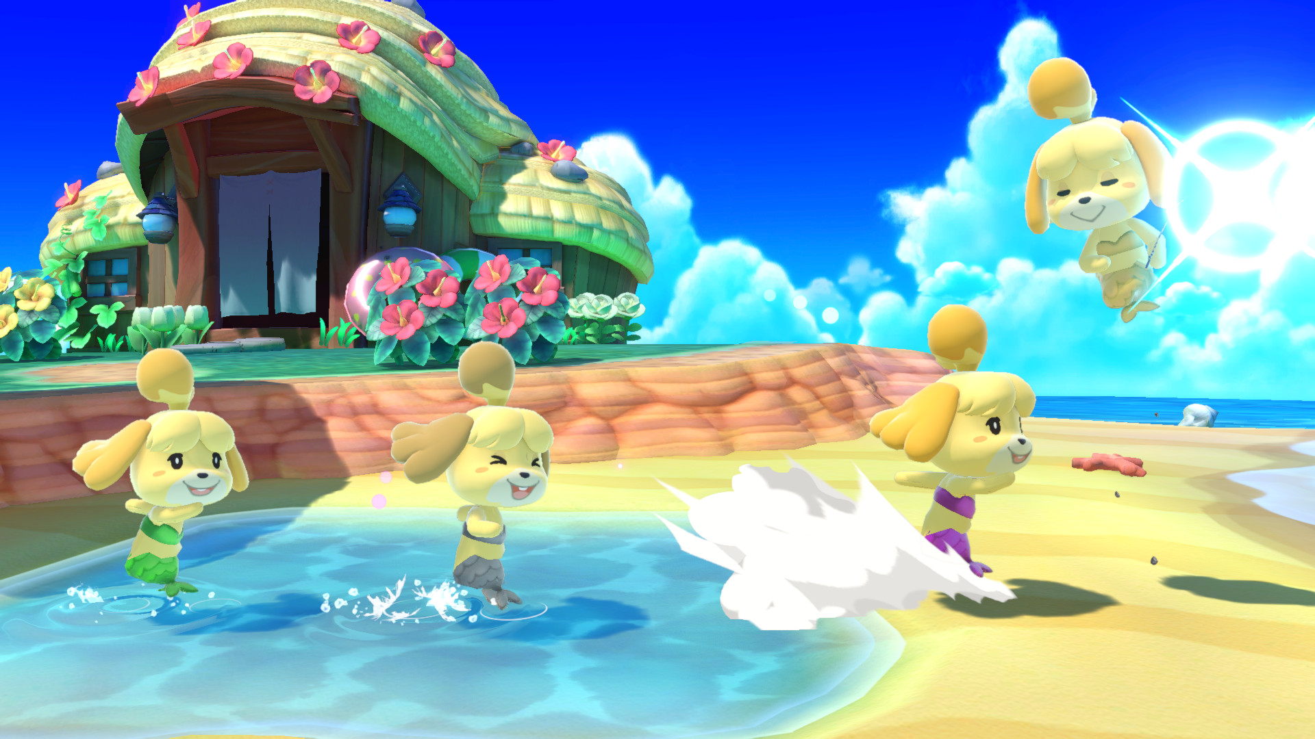 Mermaid Isabelle Mod for Super Smash Bros. Ultimate | SSBU Mods