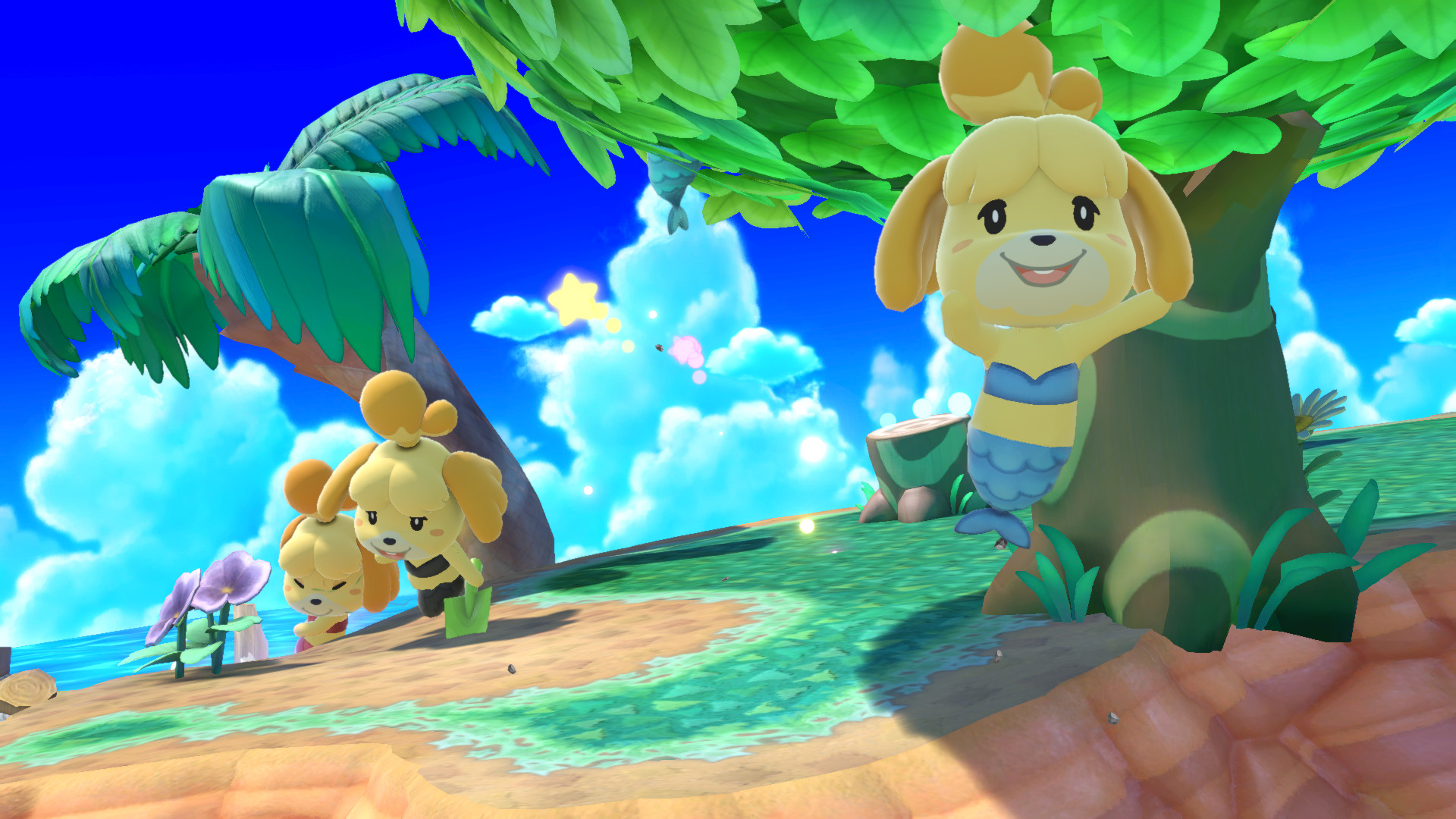 Mermaid Isabelle Mod for Super Smash Bros. Ultimate | SSBU Mods