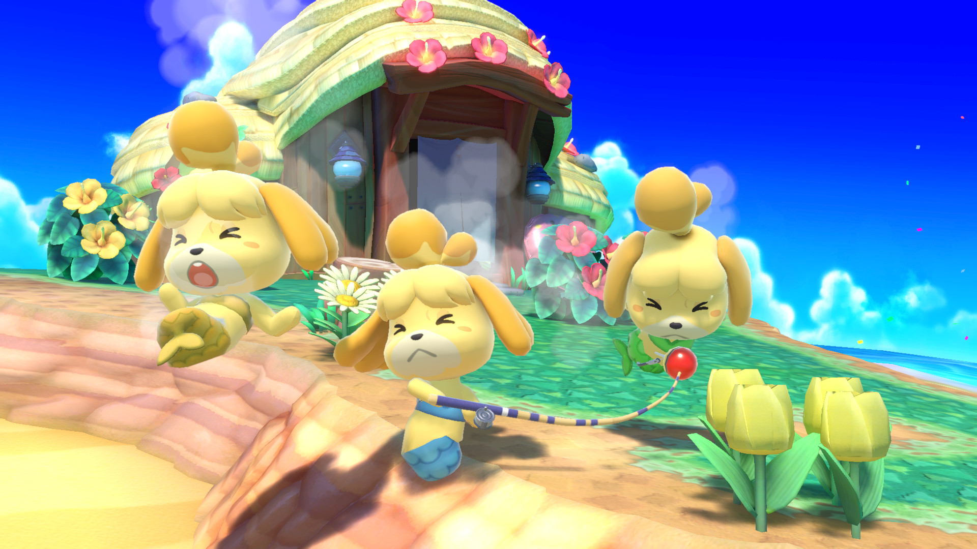 Mermaid Isabelle Mod for Super Smash Bros. Ultimate | SSBU Mods