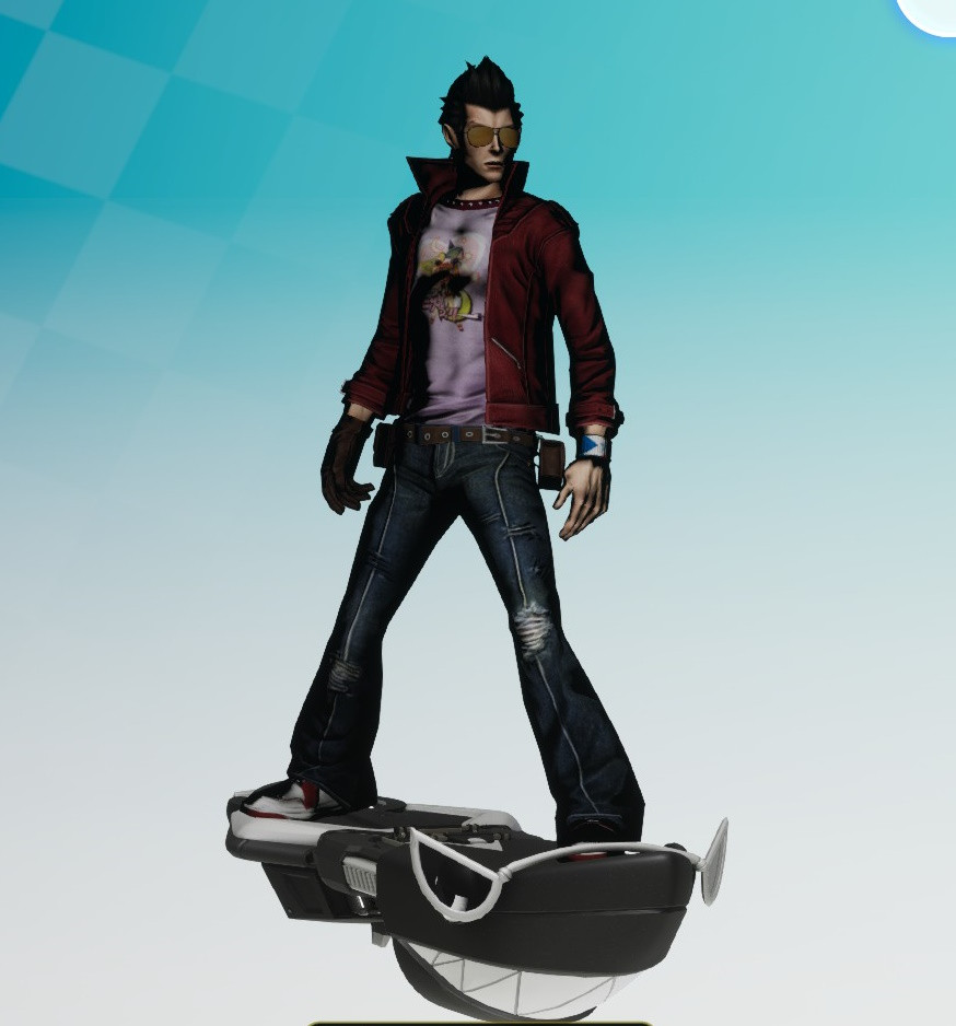Travis Touchdown Mod for Sonic Racing: CrossWorlds | SR:CW Mods