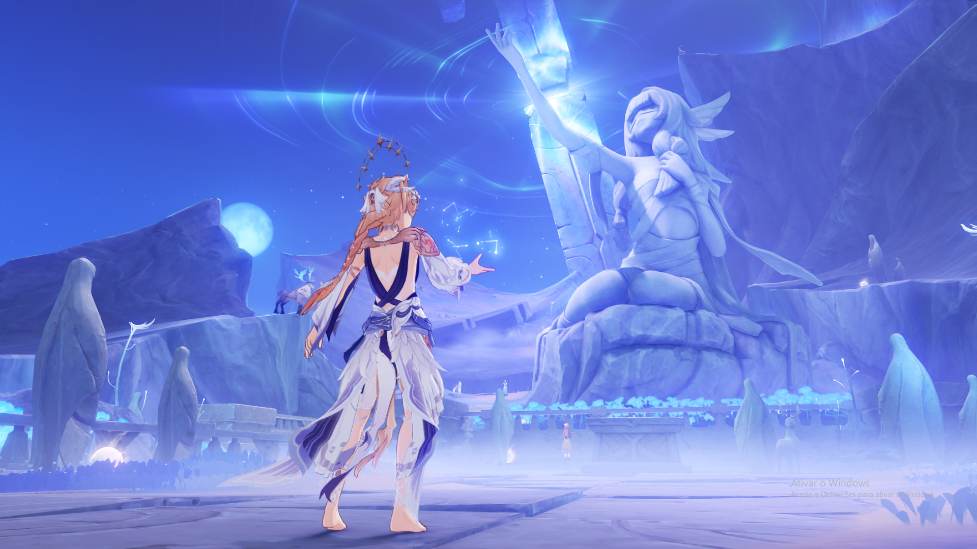 Moon Goddess Aether Mod for Genshin Impact | GI Mods