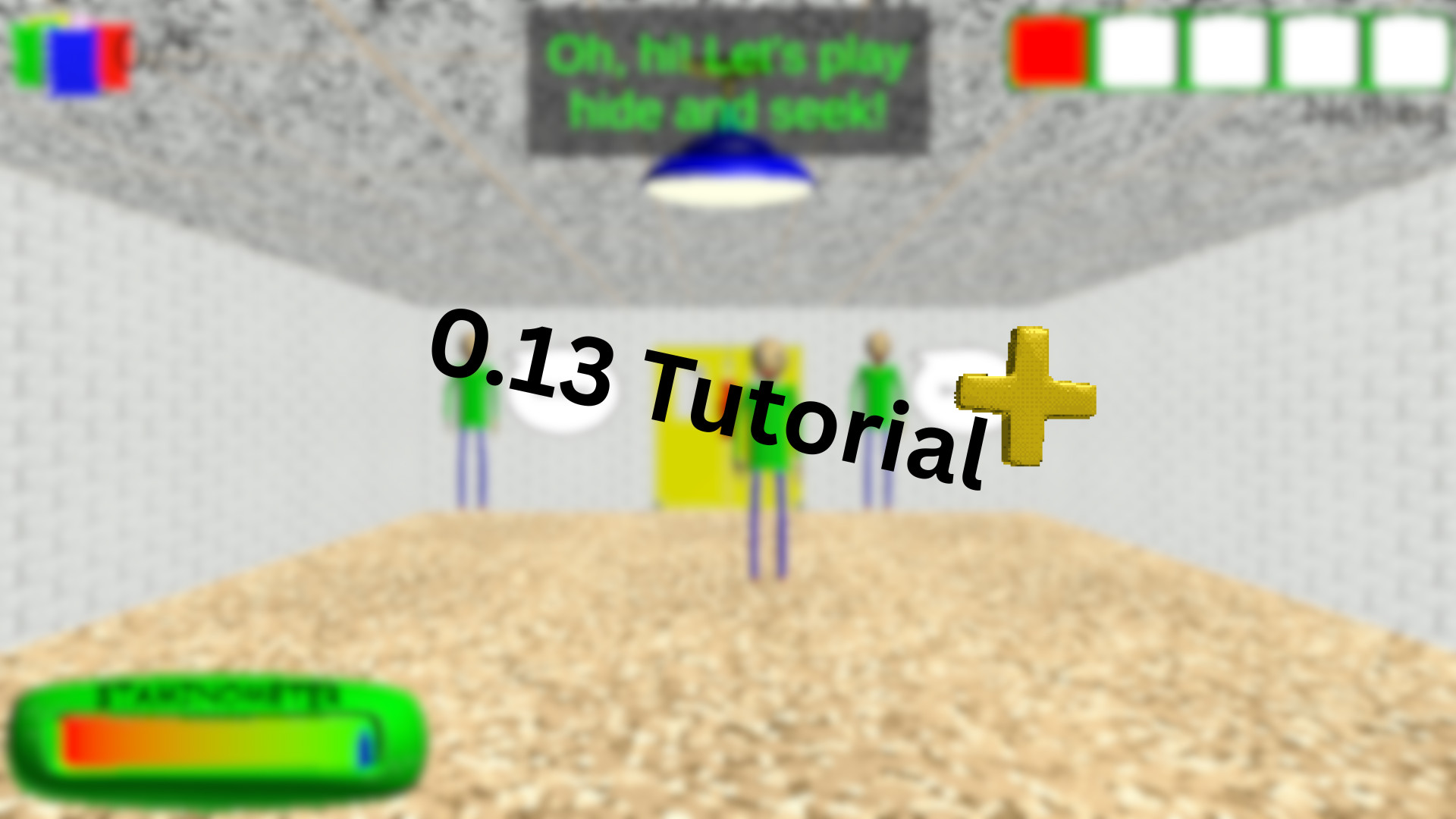 V0.13 Tutorial (Baldi's Basics level) Mod for Baldi's Basics | Baldi Mods