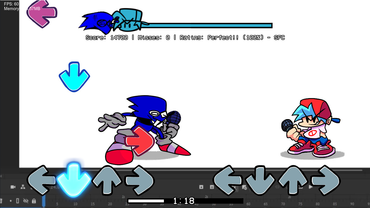 FLASH charted Mod for Friday Night Funkin' | FNF Mods