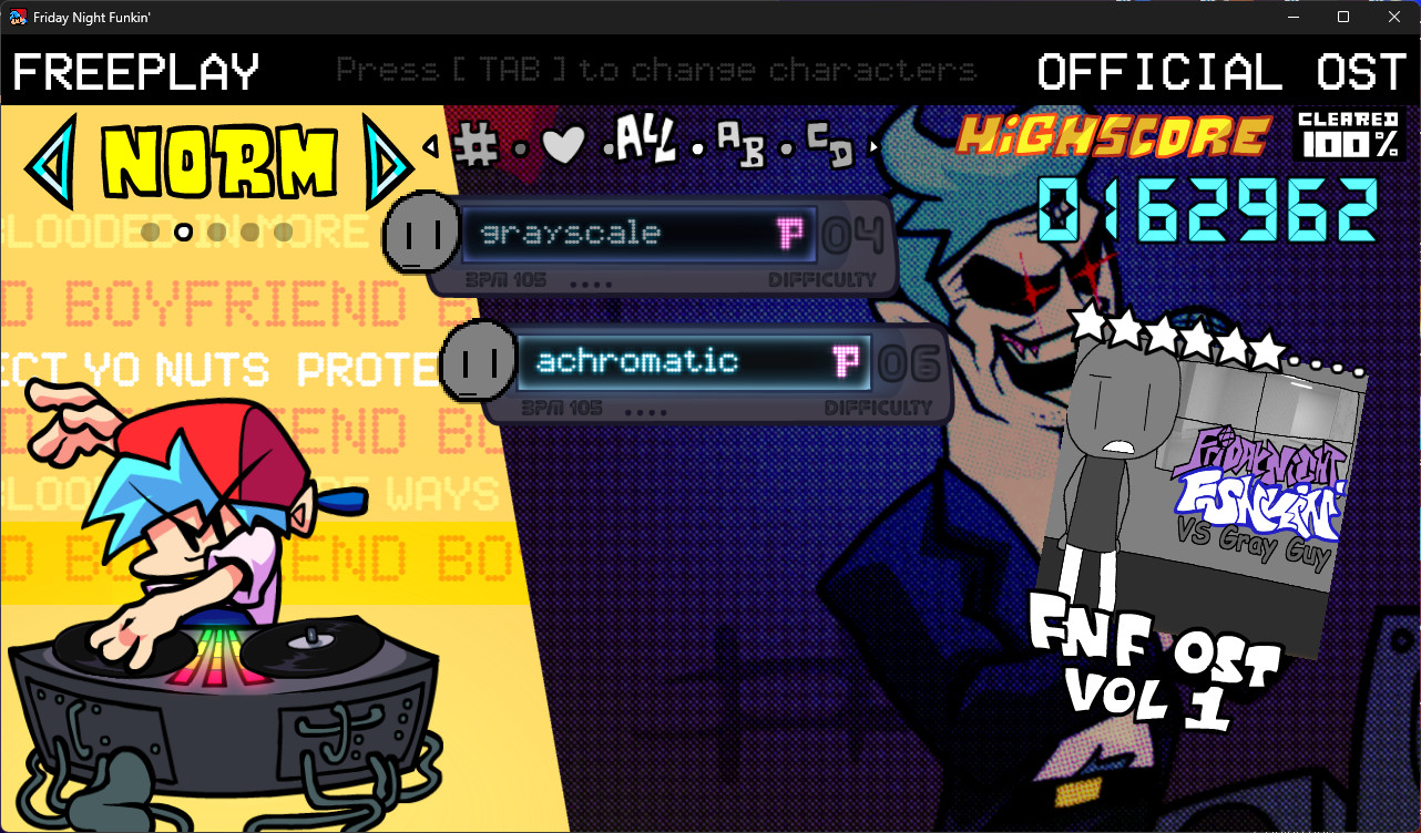 vs gray guy V-Slice Port Mod for Friday Night Funkin' | FNF Mods